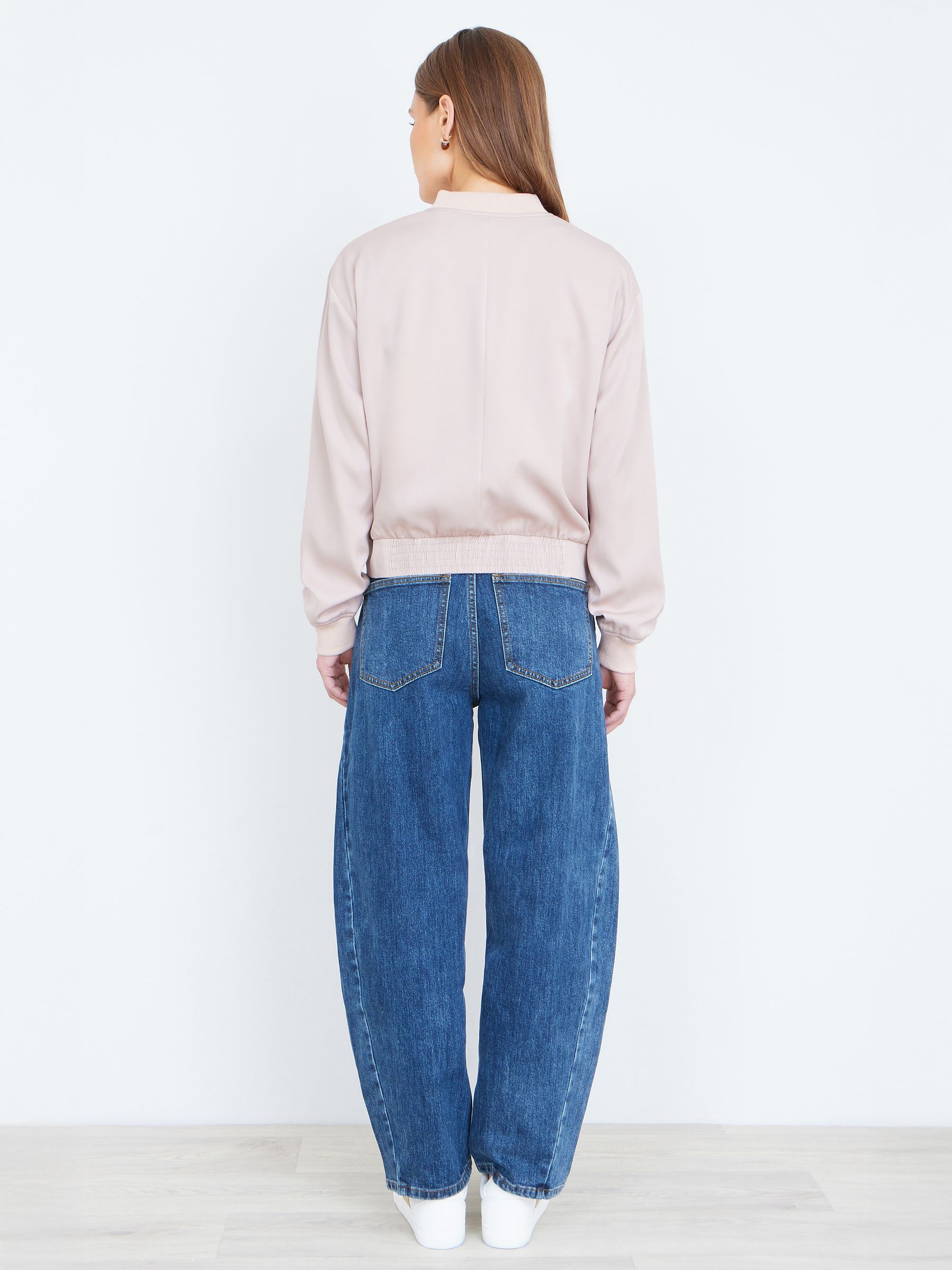 Buy Yumi Natural Relaxed Lightweight Bomber Jacket from the Next UK ...