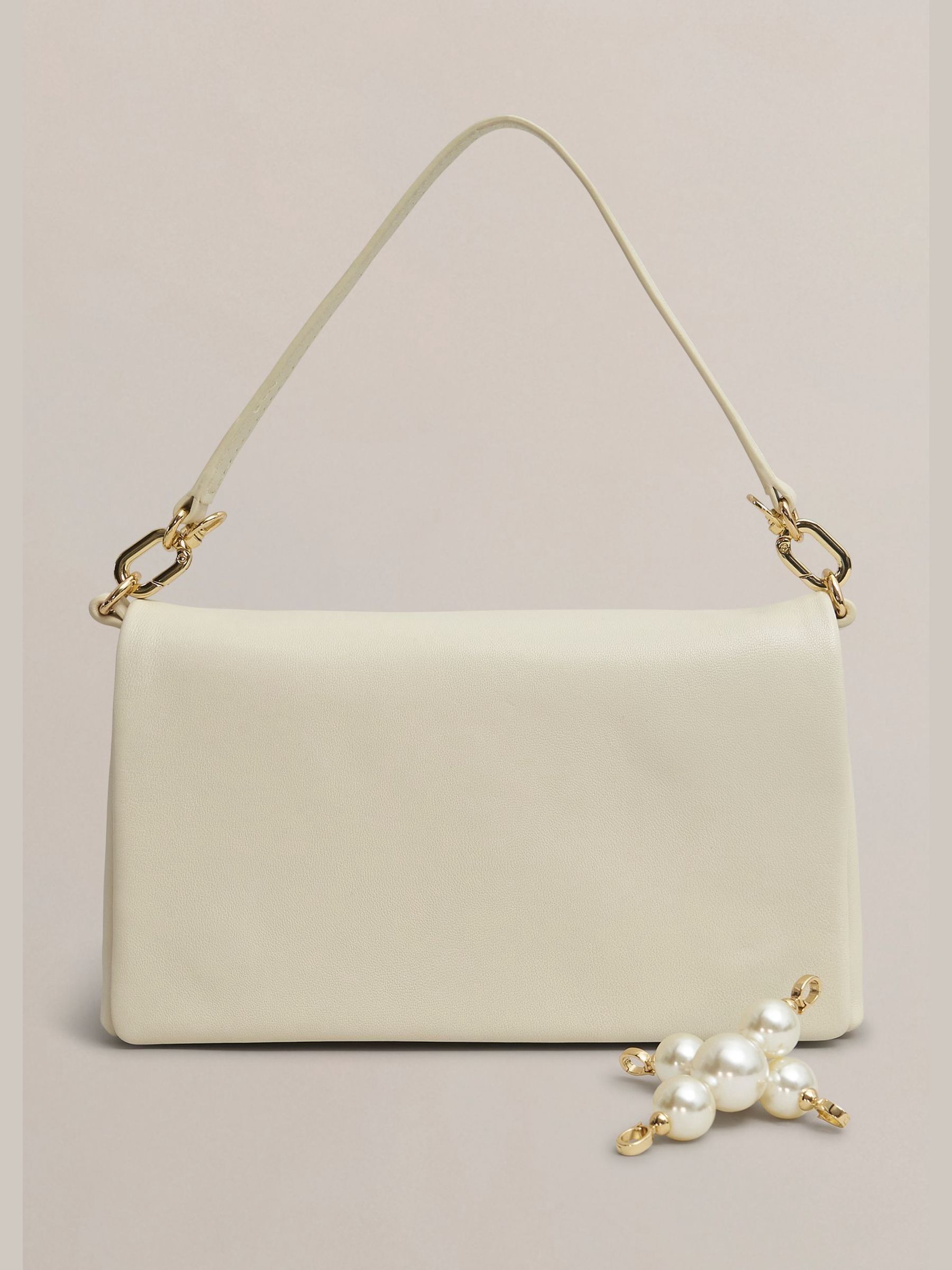 Buy Hobbs Natural Jas Pearl Clutch from Next Netherlands