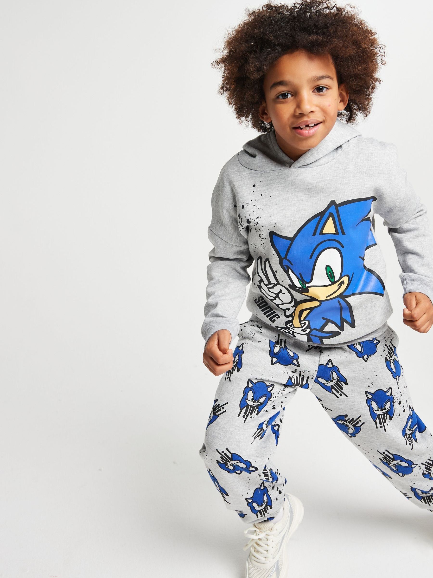 Buy Brand Threads Grey Sonic the Hedgehog Joggers Set from Next Australia