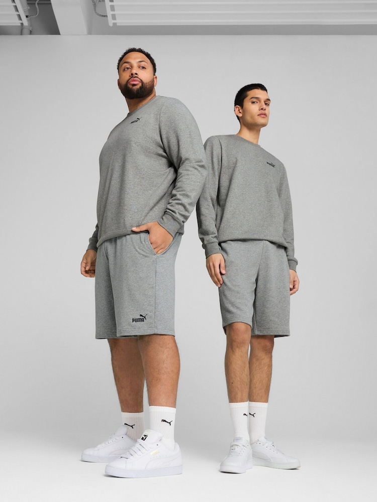 Buy Puma Grey Mens Essentials No. 1 Logo 10" Shorts from Next Malta
