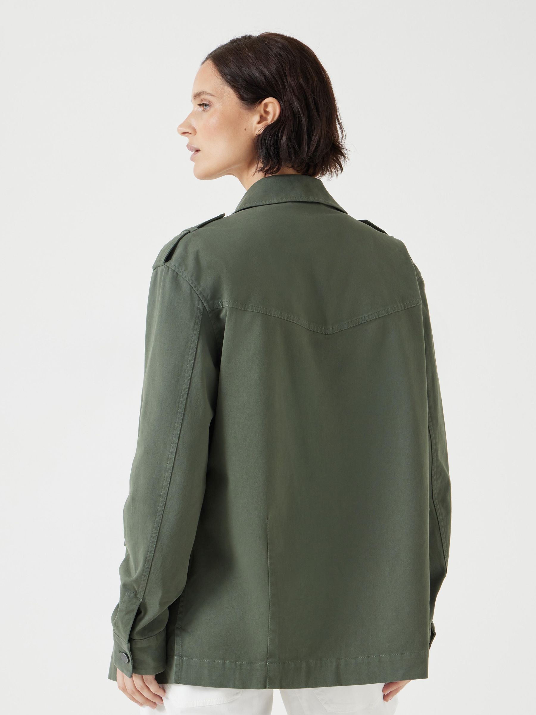 Buy Hush Green Utility Jacket from the Next UK online shop
