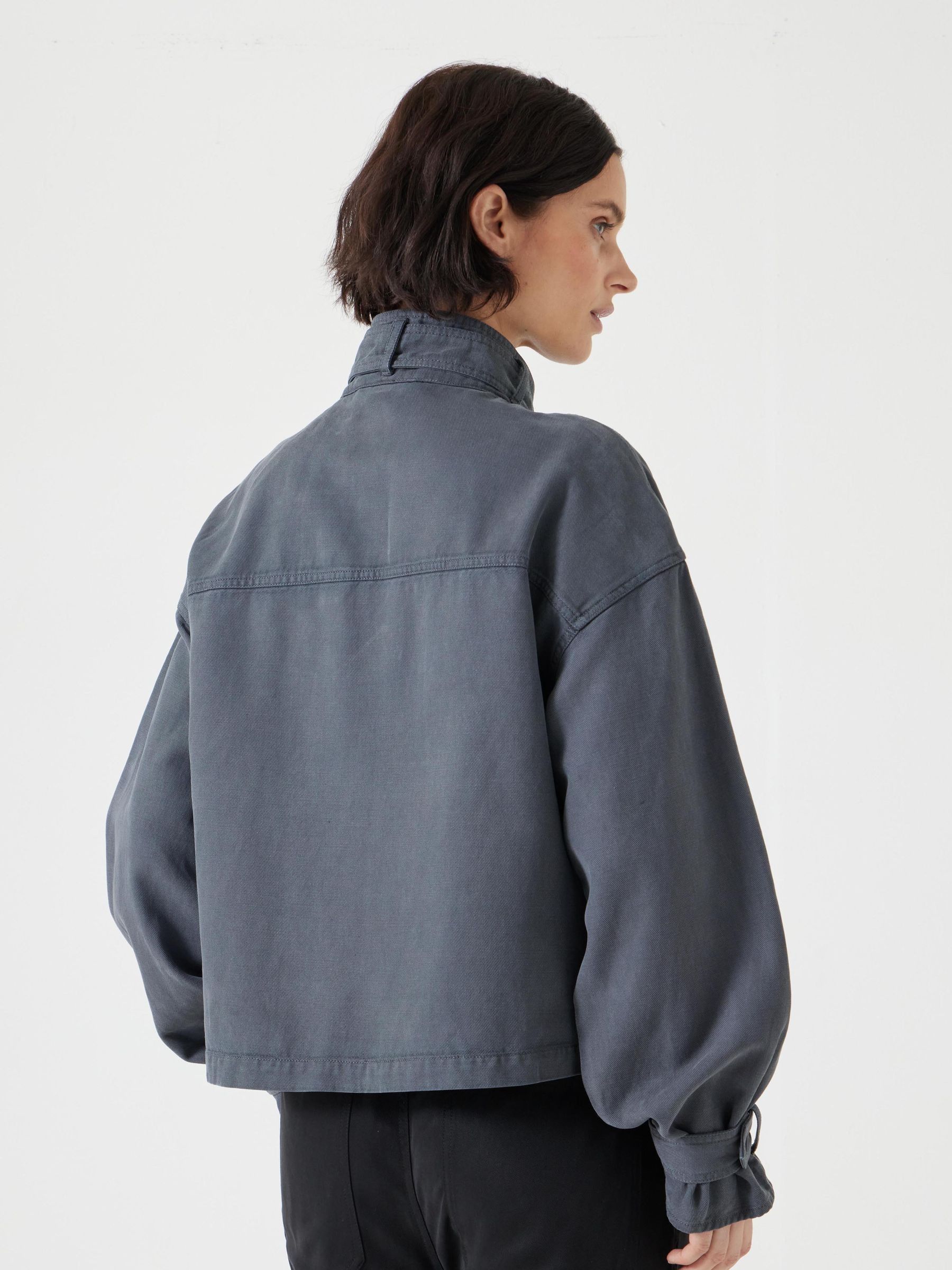 Buy Hush Grey Melinda Utility Jacket from the Next UK online shop