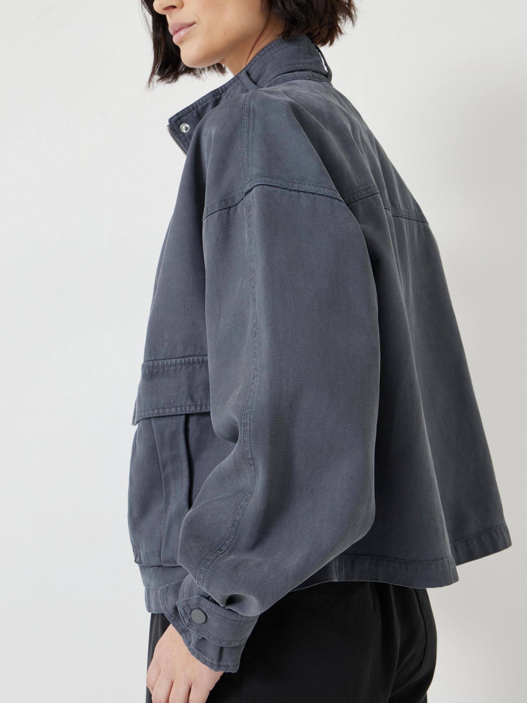 Buy Hush Grey Melinda Utility Jacket from the Next UK online shop