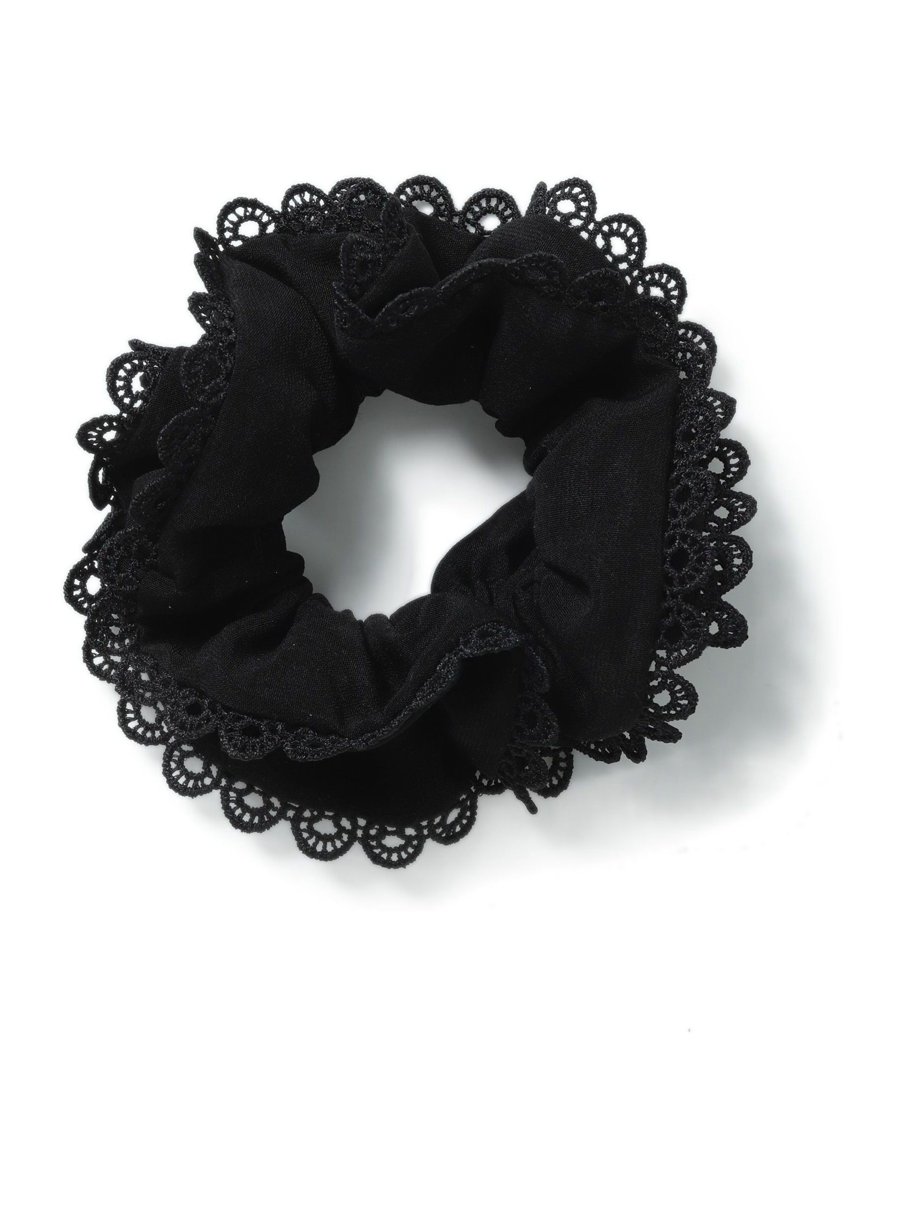 Buy Broderie Trim Scrunchie from the Next UK online shop