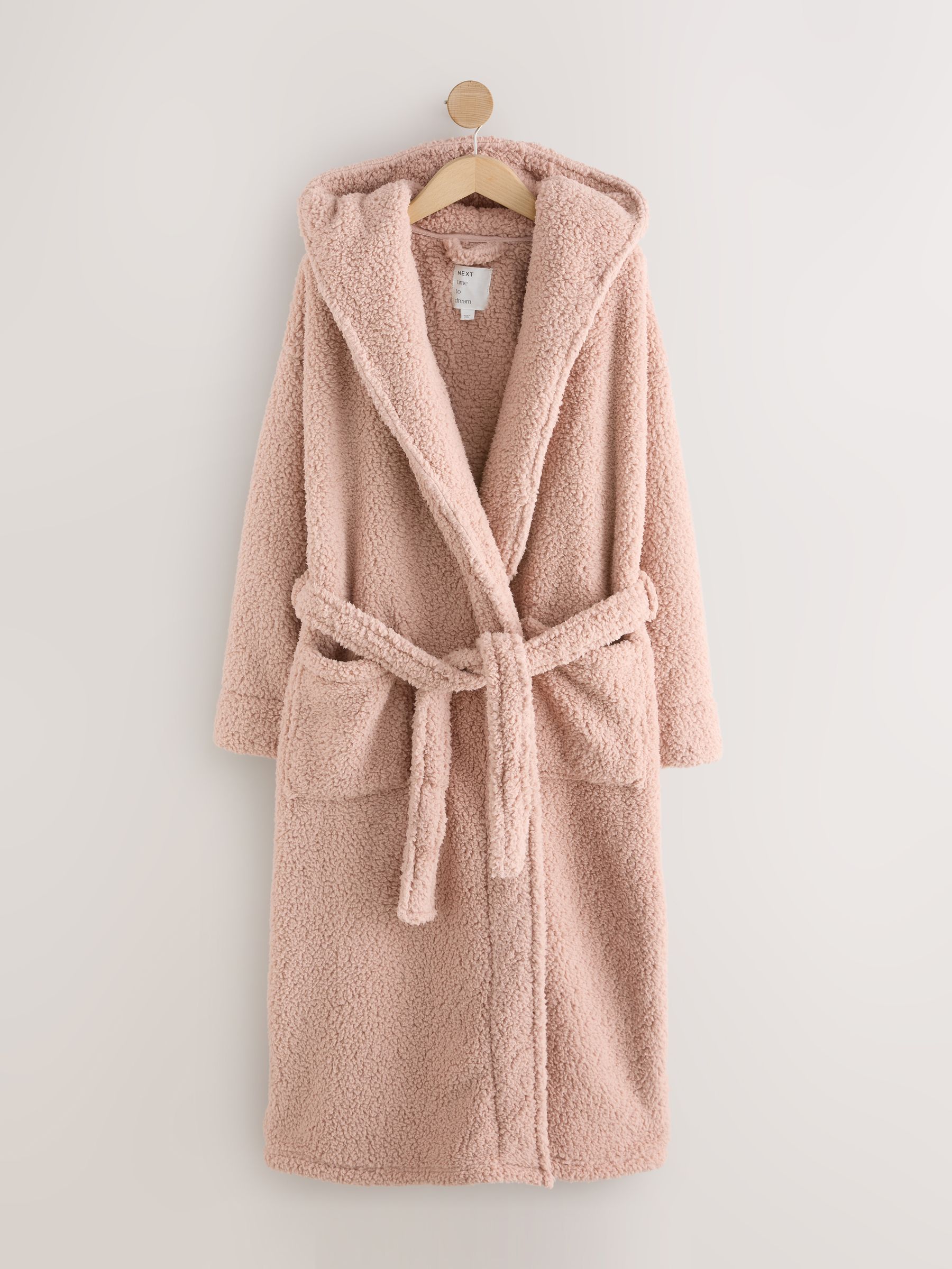 Buy Neutral Teddy Dressing Gown from the Next UK online shop