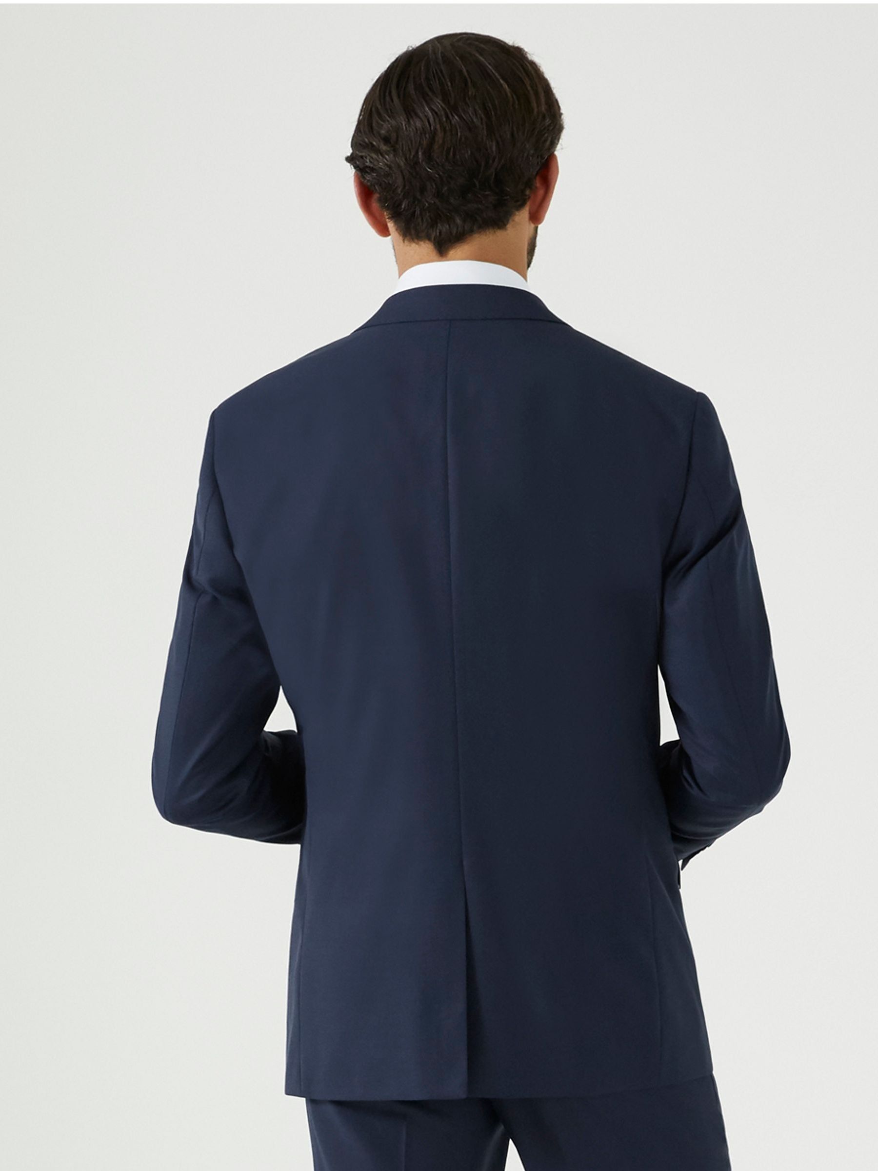 Buy Skopes Blue Tailored Fit Wool Blend Joss Suit Jacket from Next Bahrain