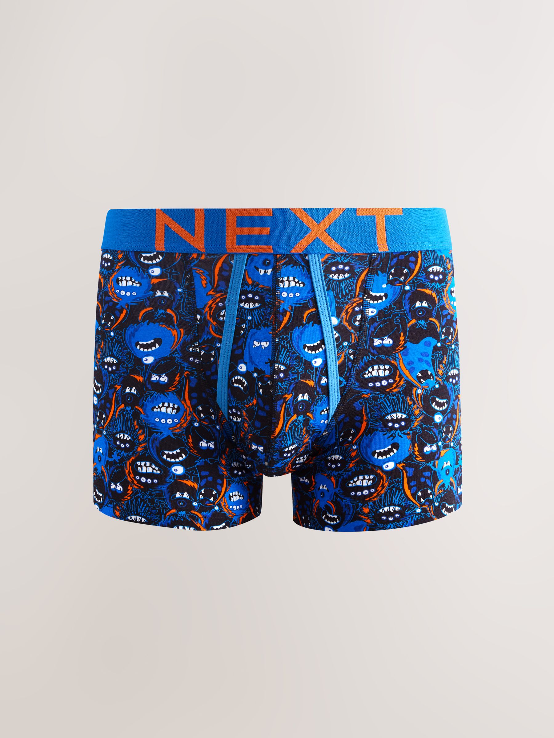 Buy Black Bright Monster A-Front Boxers 5 Pack from the Next UK online shop