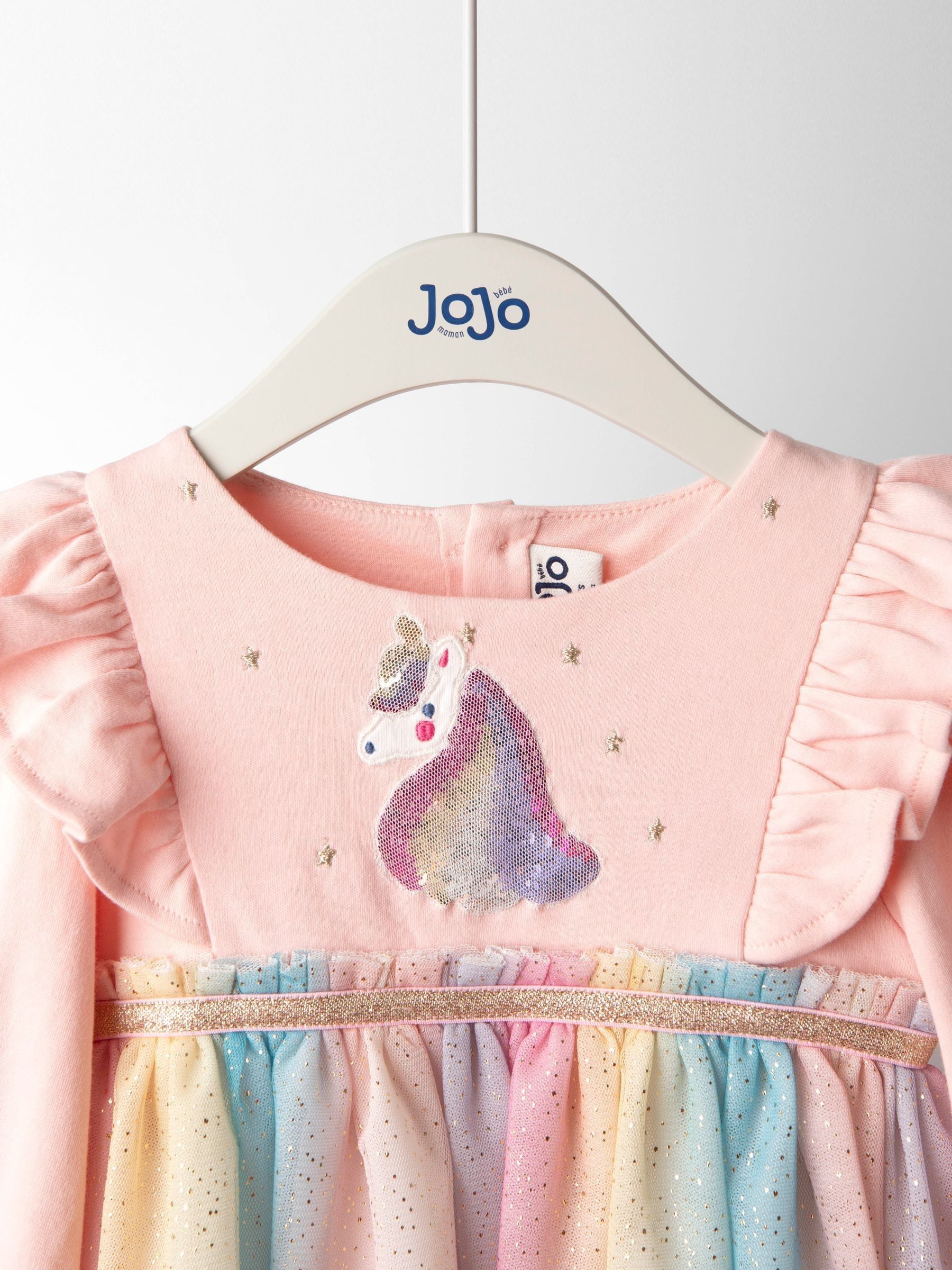 Buy JoJo Maman Bébé Purple Unicorn Appliqué Tulle Party Dress from Next USA