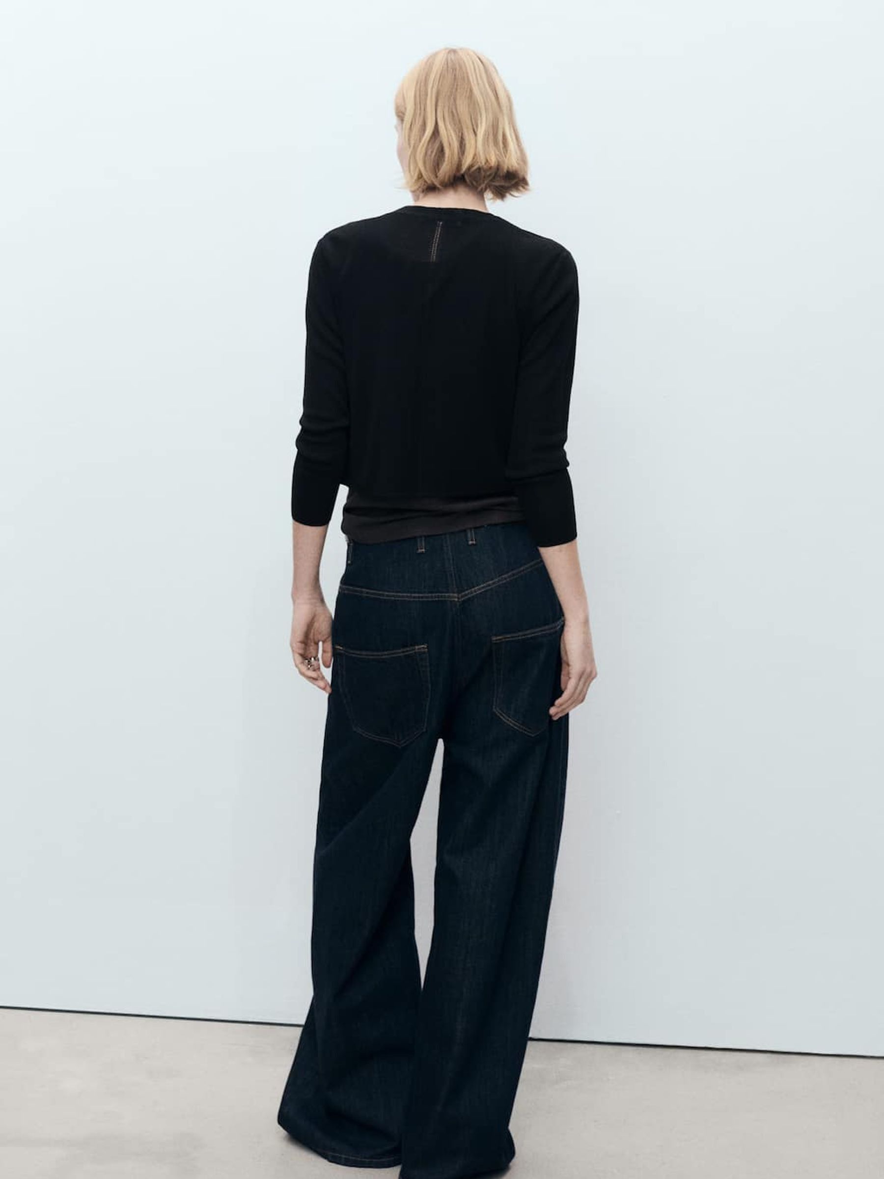 Buy Mango Black Knitted Cropped Cardigan from the Next UK online shop