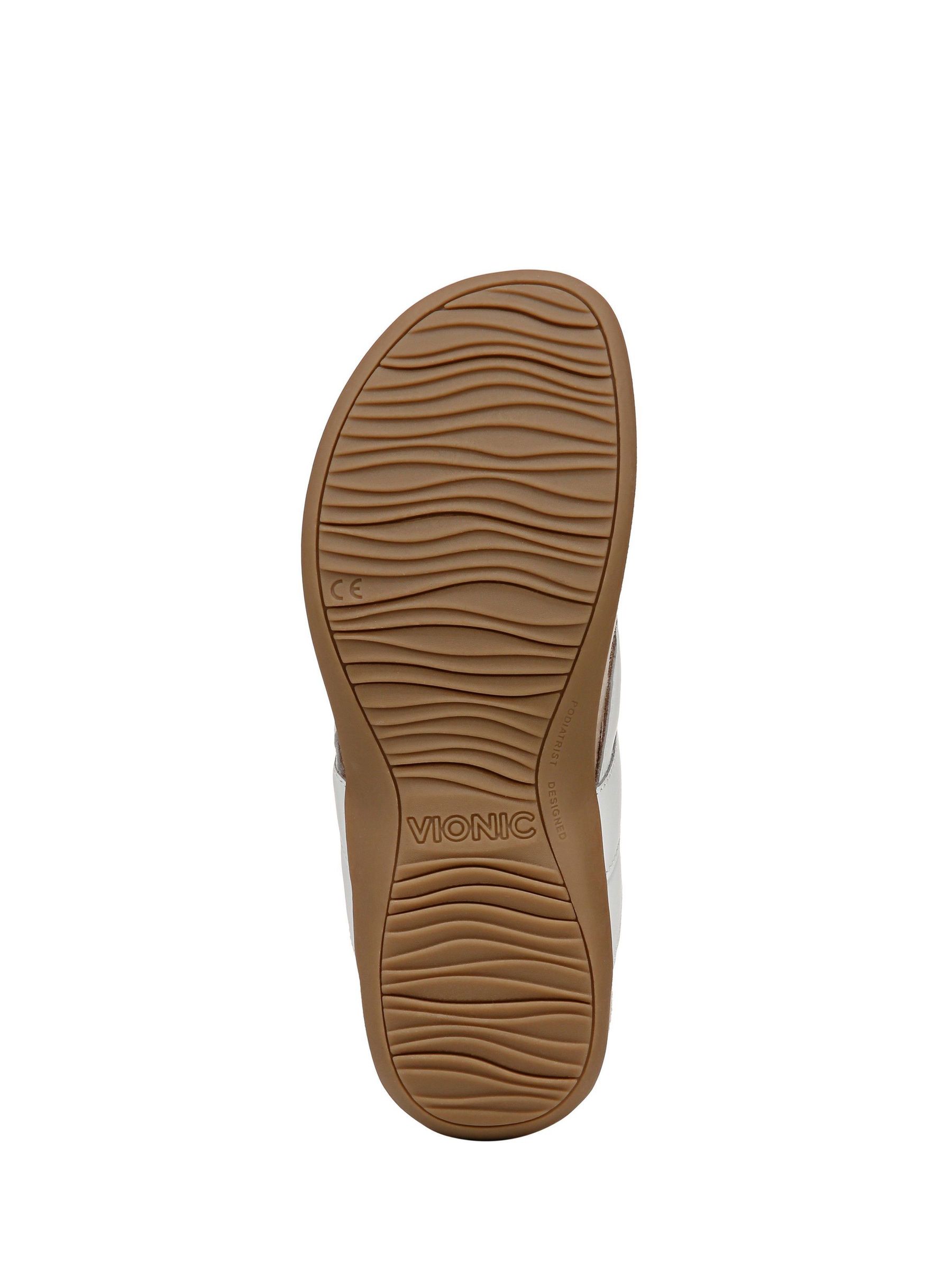 Buy Vionic Bella Braid Regular Fit Toe Post White Sandals from the Next ...