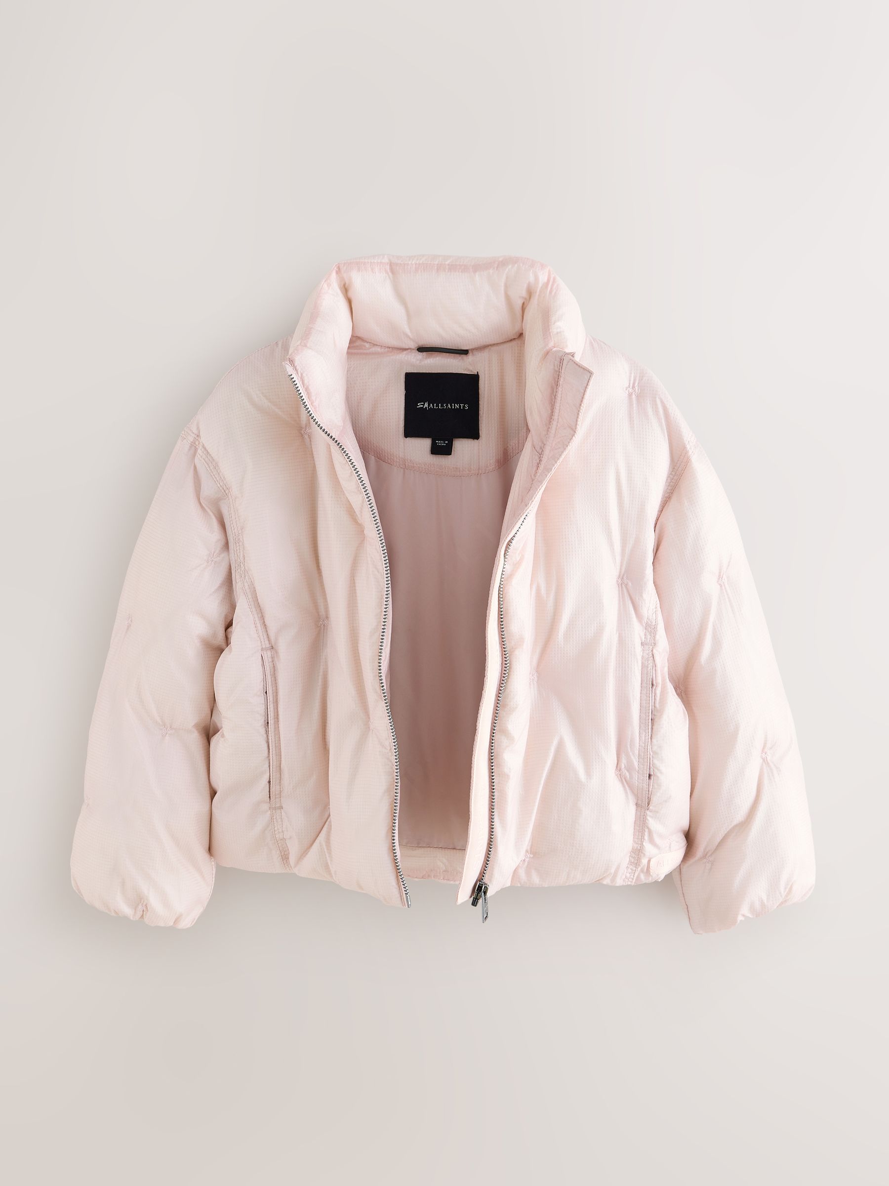 Buy smALLSAINTS Light Pink Padded Jacket from the Next UK online shop