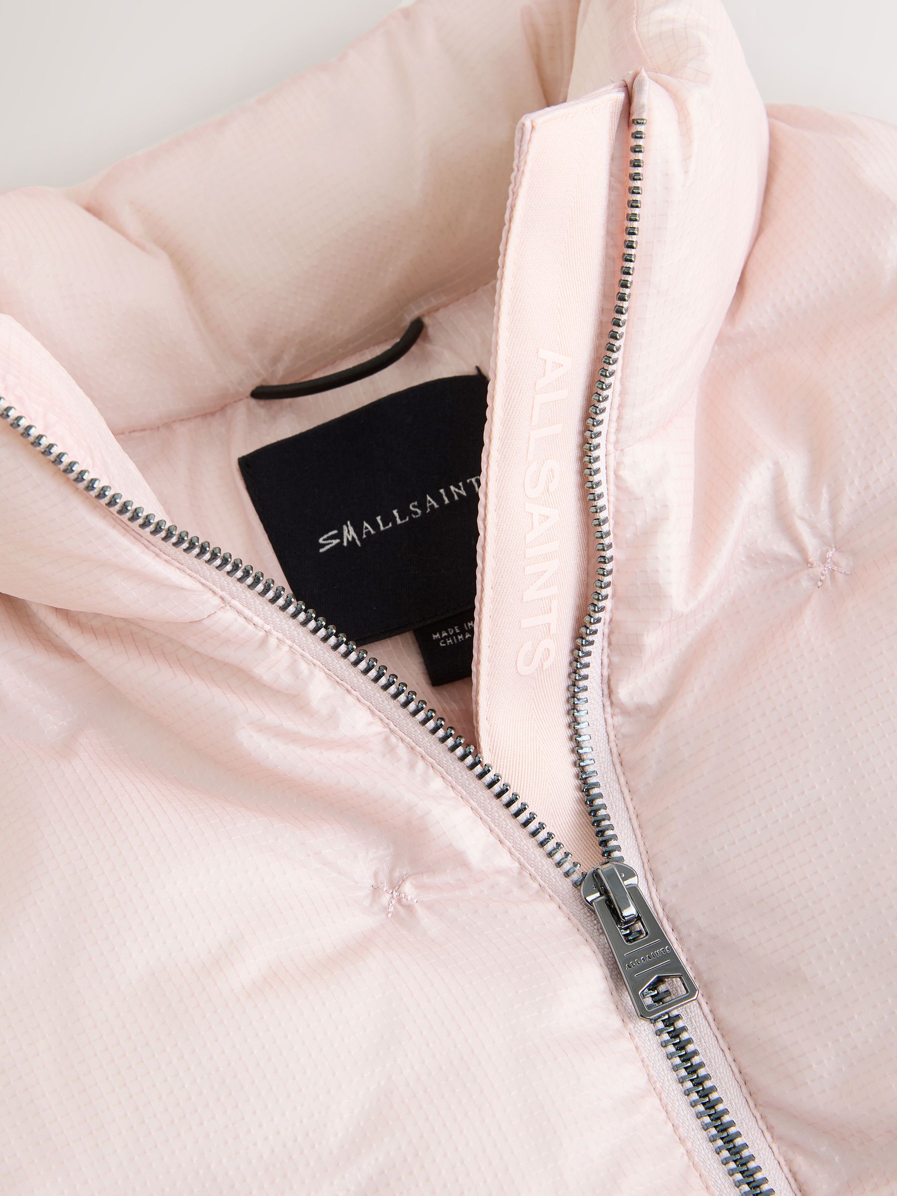 Buy smALLSAINTS Light Pink Padded Jacket from the Next UK online shop