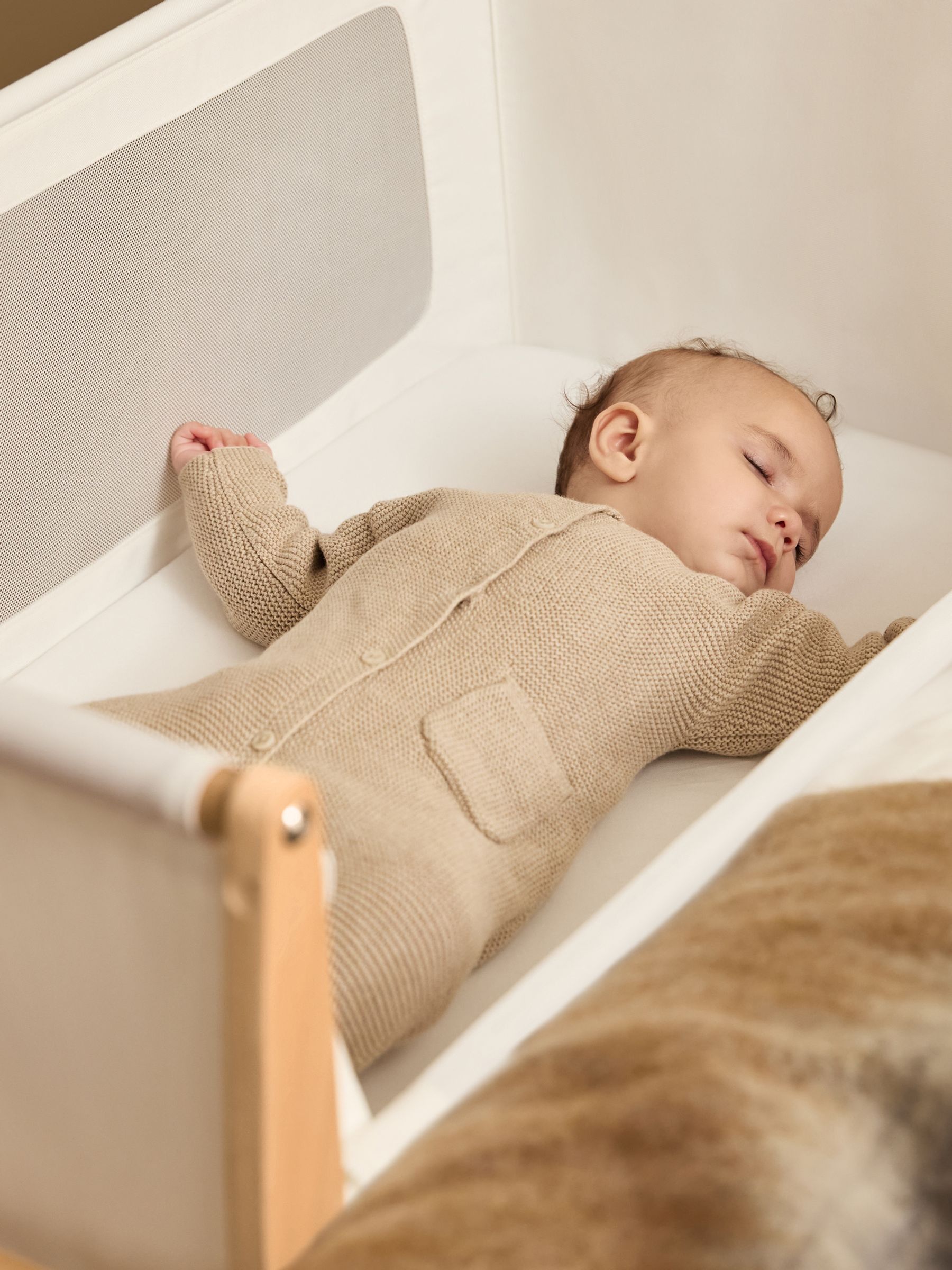 Buy Snuz Natural Pod 5 Bedside Crib from the Next UK online shop