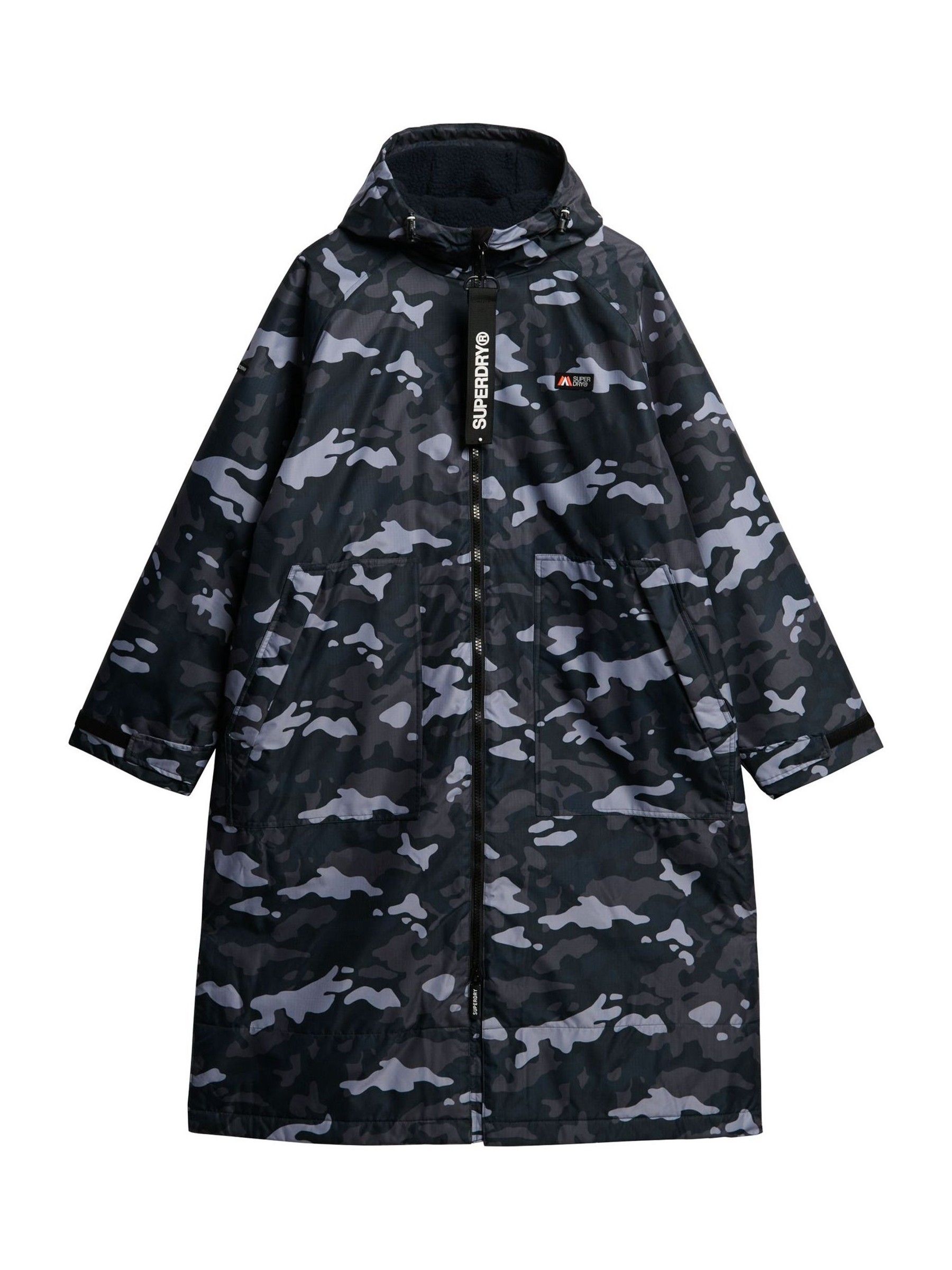 Buy Superdry Blue Windbreaker Logo Changing Robe from the Next UK ...