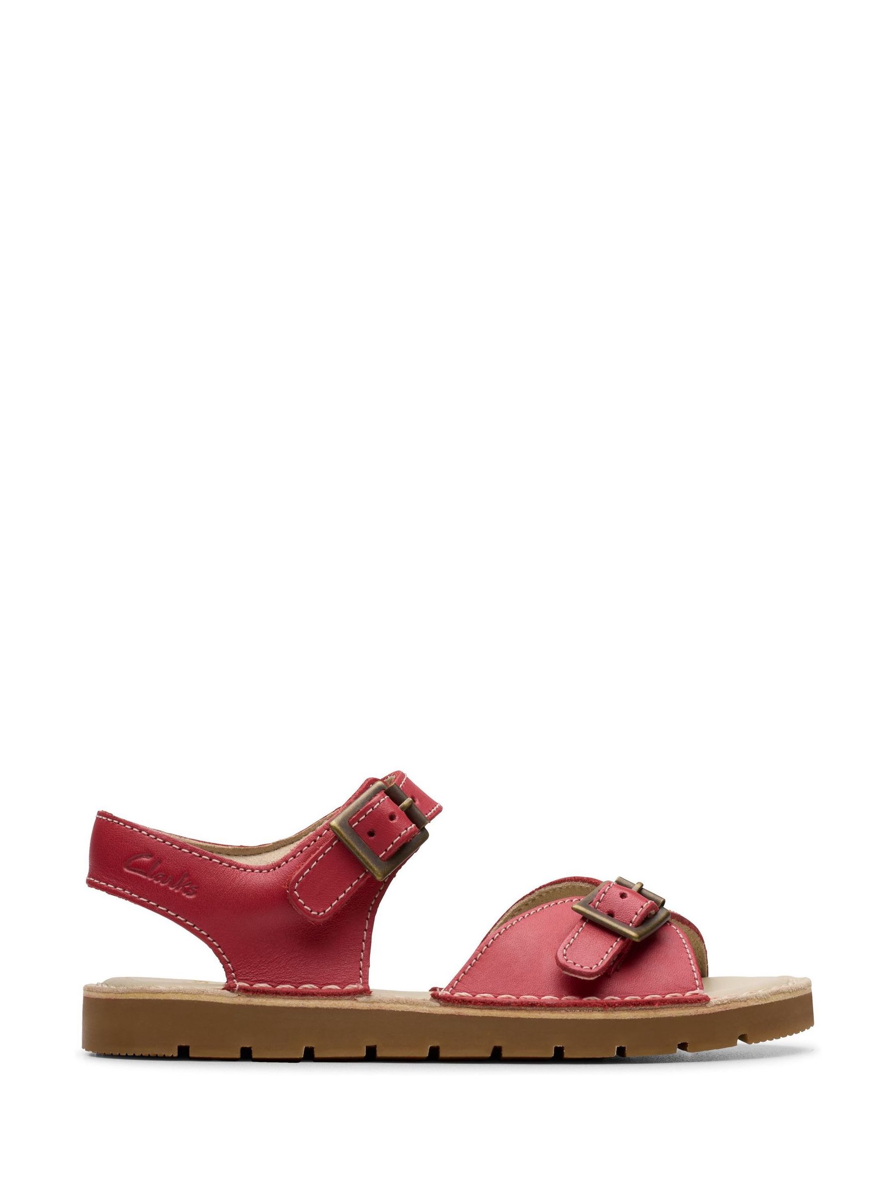Buy Clarks Red Leather PlaysunReef K. Sandals from the Next UK online shop
