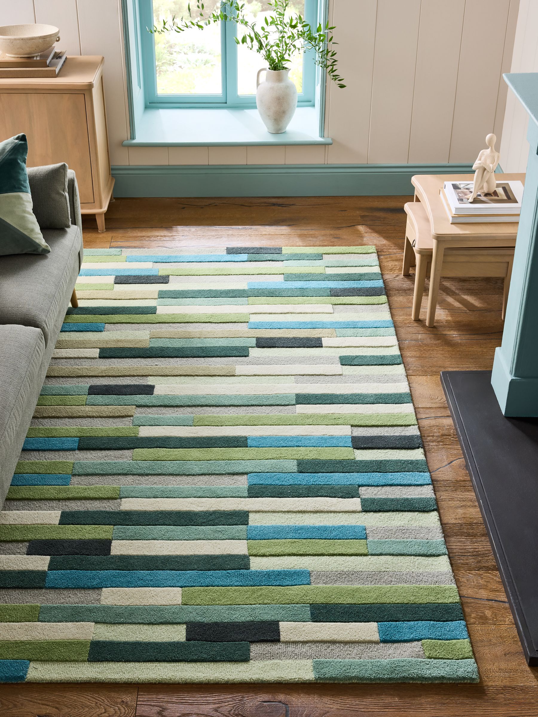 Buy Green Rio Broken Stripes Rug From Next Ireland Buy Green Rio Broken Stripes Rug From Next Ireland