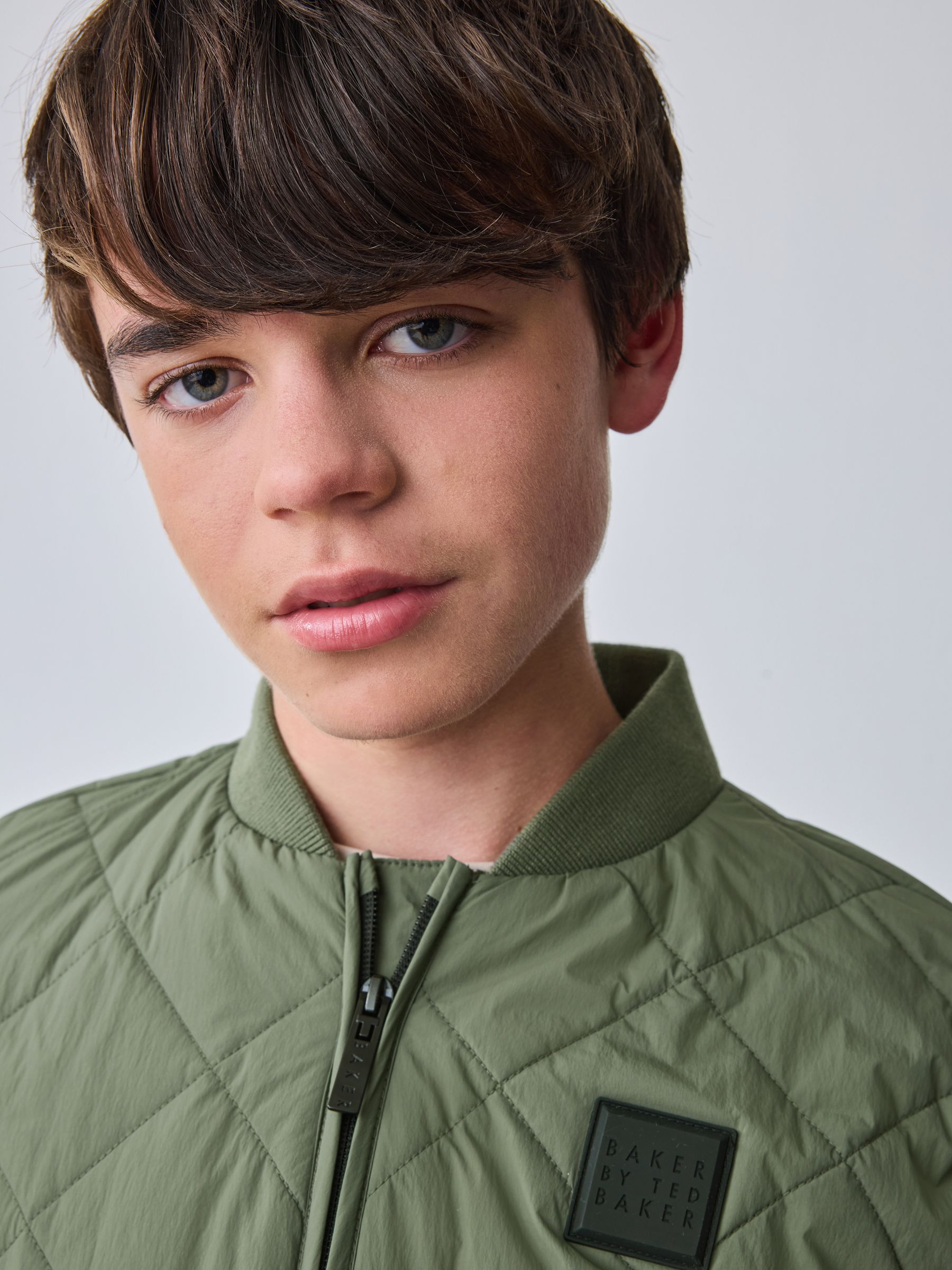 Buy Baker by Ted Baker Sage Green Quilted Jacket from the Next UK ...