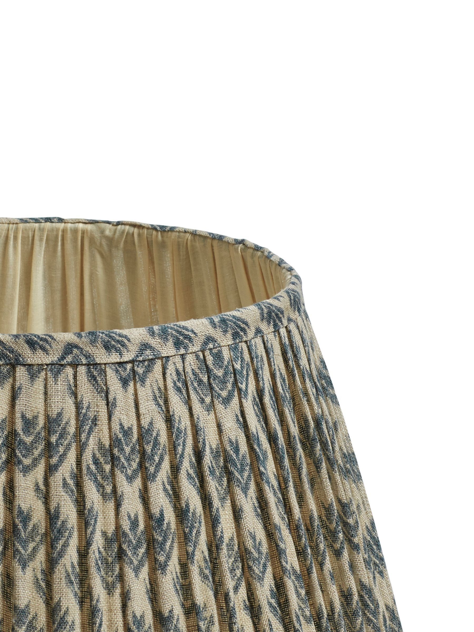 Buy Oka Blue Hirkani Lampshade 45cm from the Next UK online shop