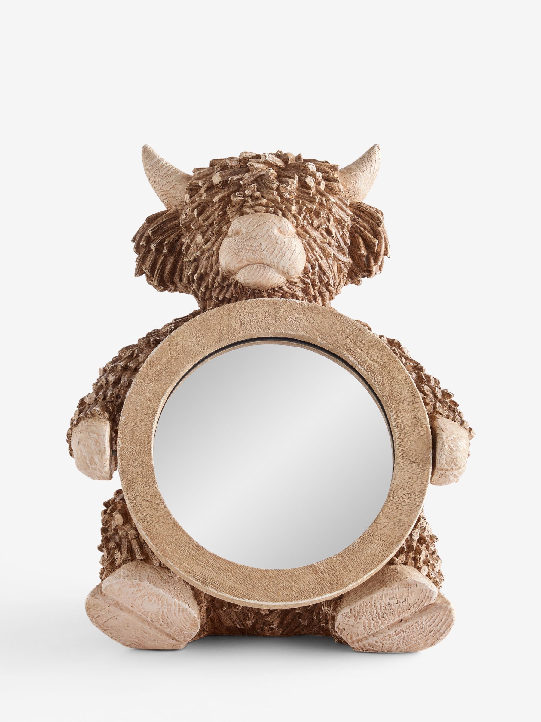 Buy Natural Hamish The Highland Cow Dressing Table Mirror from Next Malta