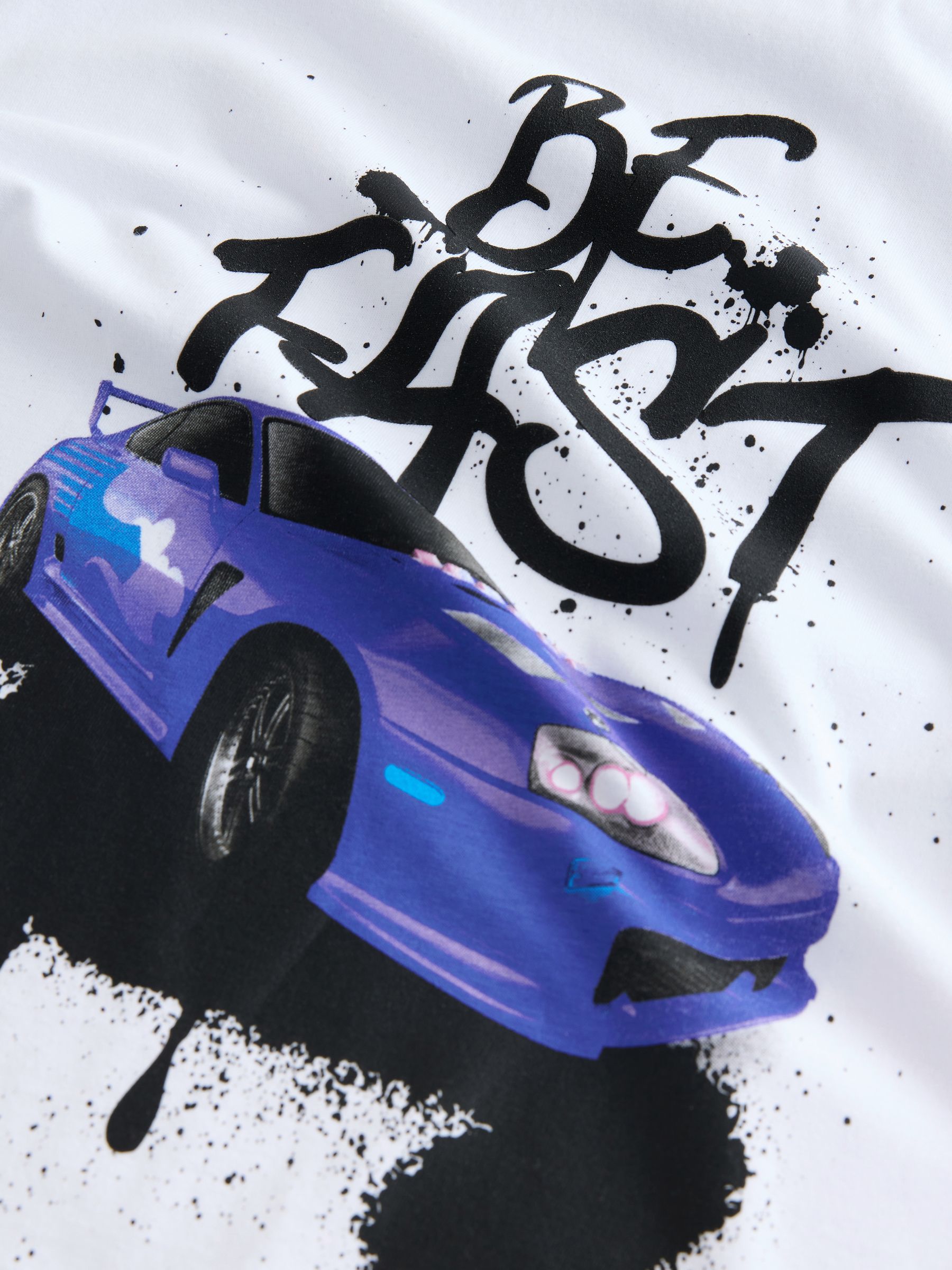 Buy White Fast And Furious Short Sleeve T-Shirt (3-16yrs) from the Next ...