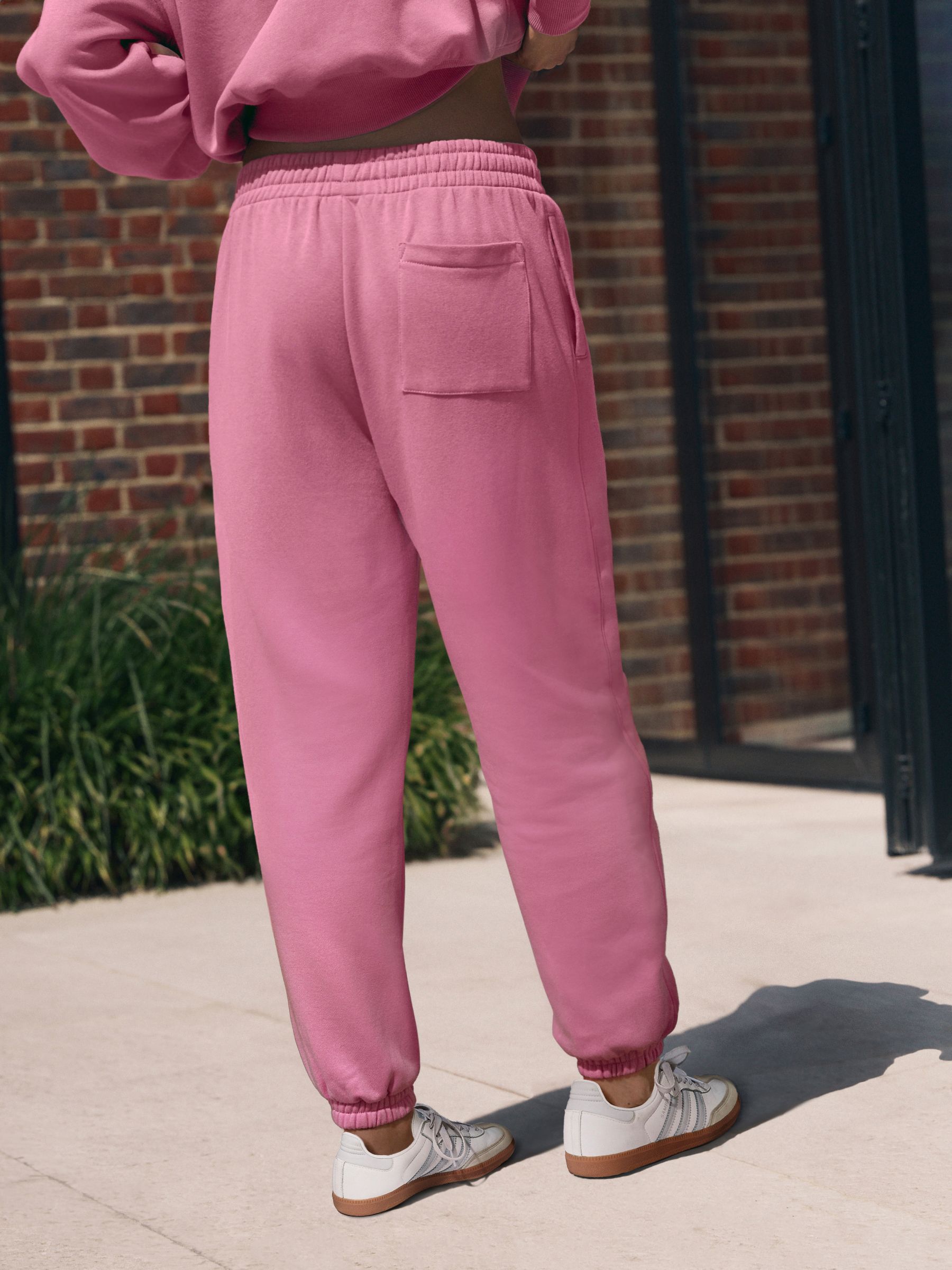 Buy self. Bright Pink Cuffed Joggers from the Next UK online shop