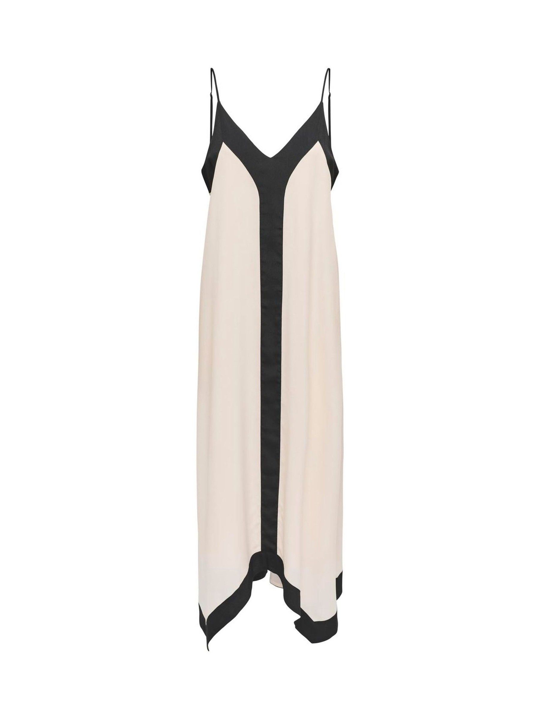 Buy ONLY Cream Contrast Strap Sleeveless Maxi Dress from the Next UK ...