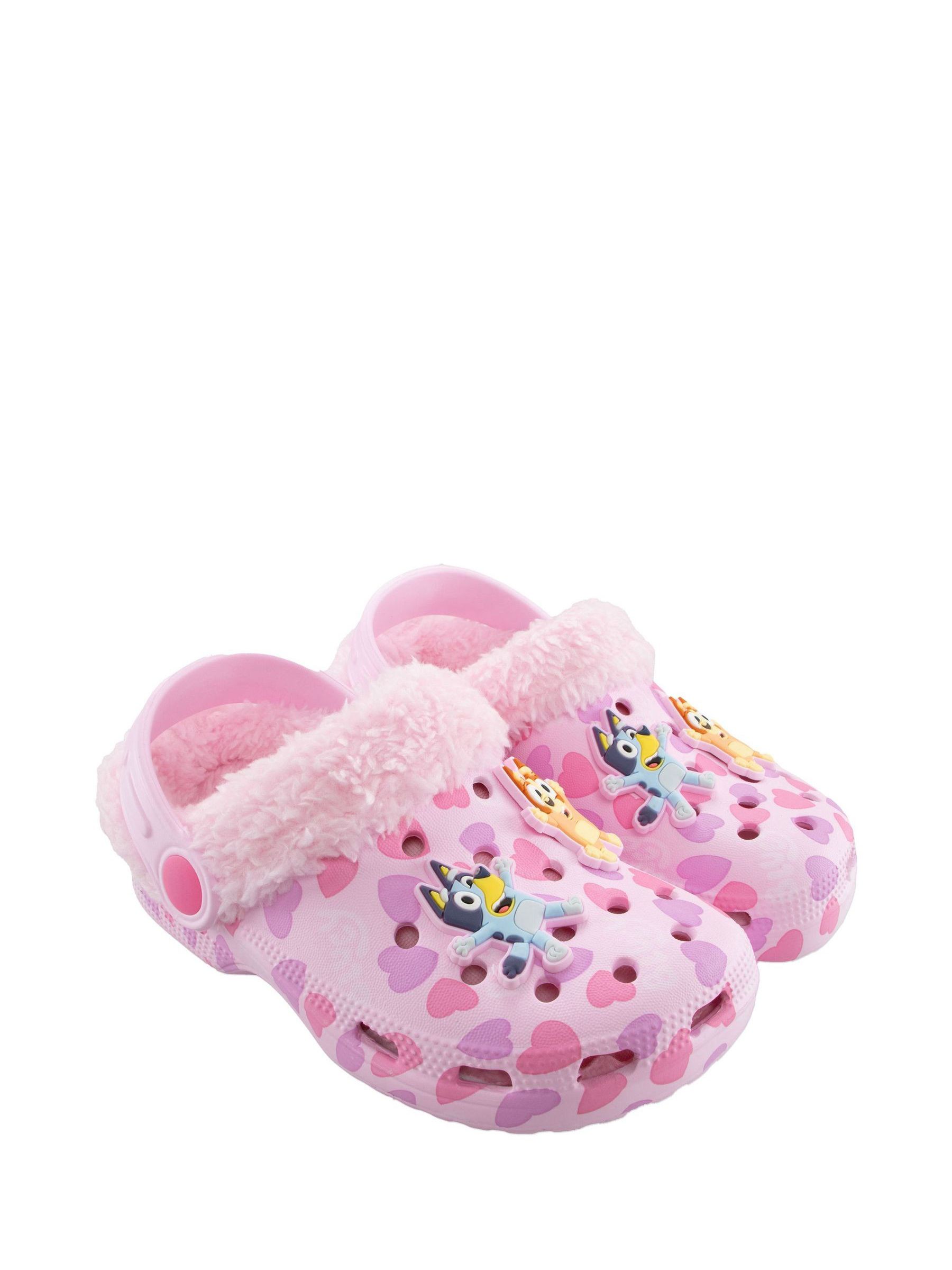 Buy Character Pink Bluey And Bingo Fleece Lined Clogs from the Next UK ...