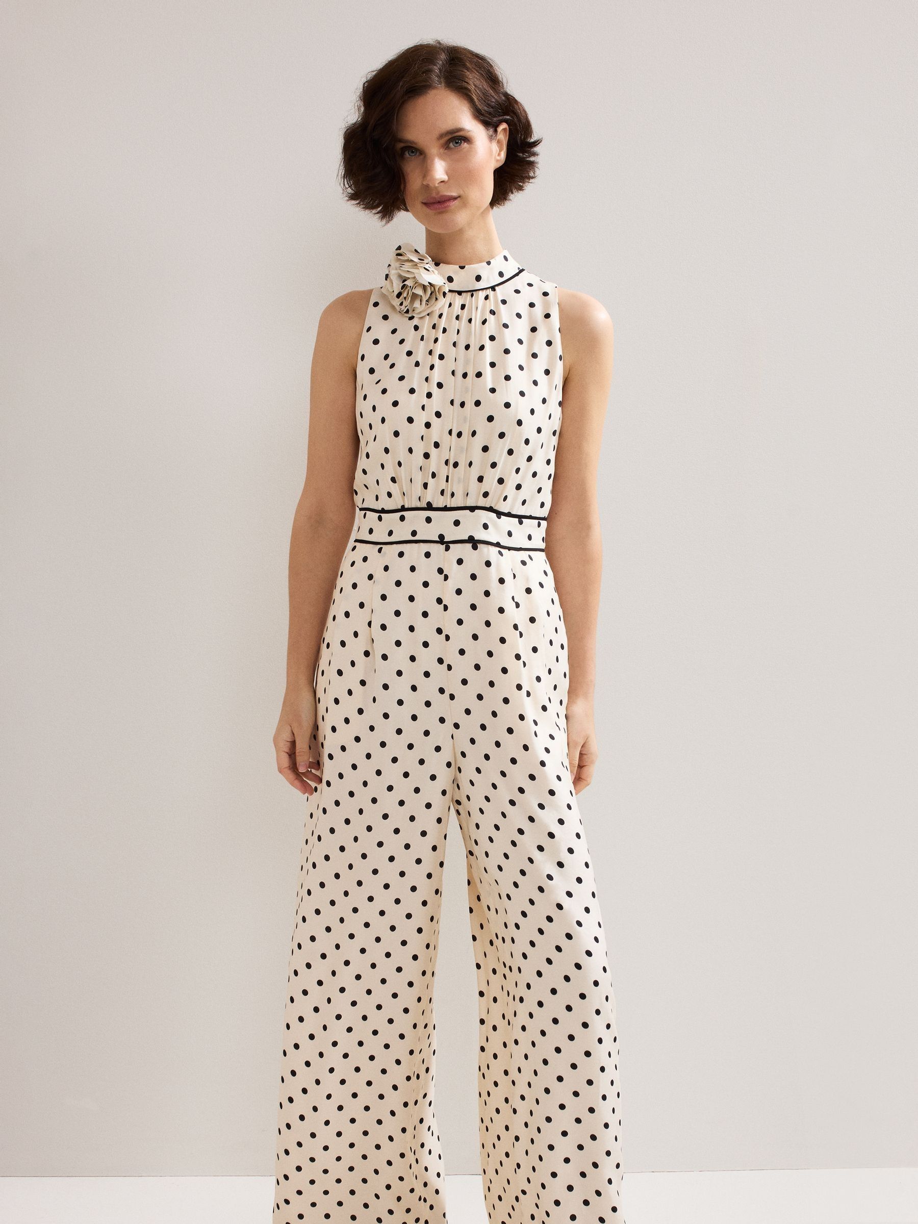 Buy Phase Eight White Petite Marilee Jumpsuit from the Next UK online shop