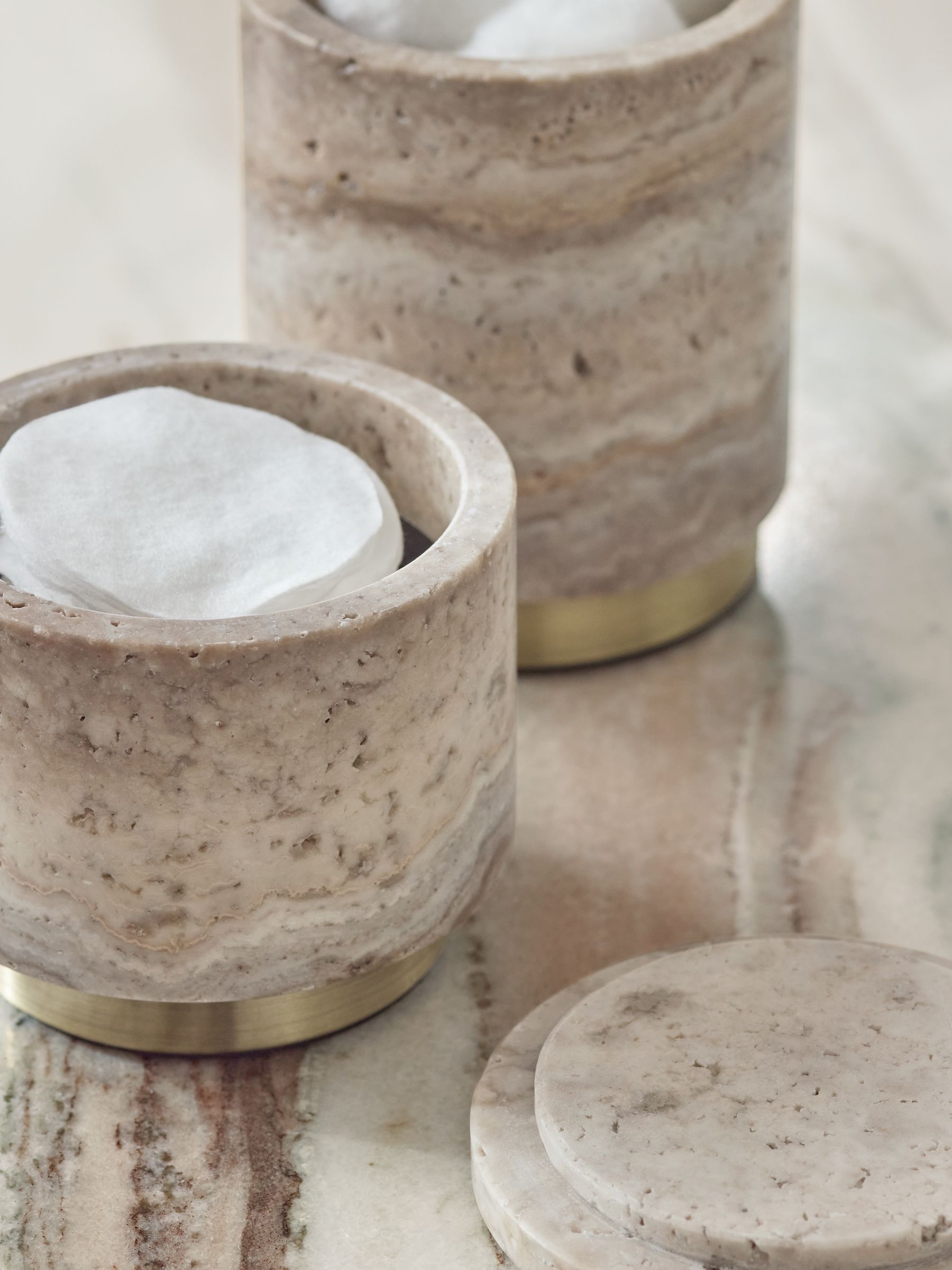 Buy Grey Marble N. Premium Stacking Storage Jars from the Next UK ...