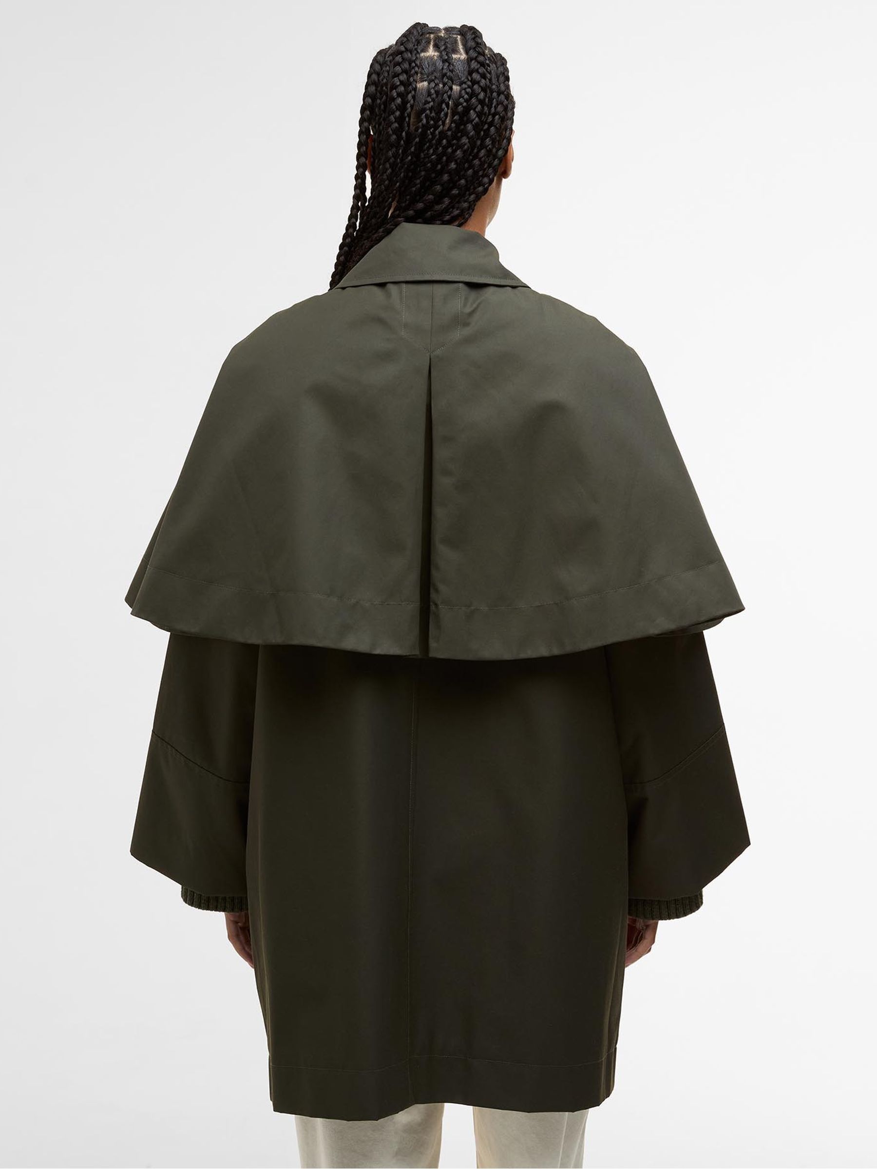 Buy Barbour® Green Fia Showerproof Cape Jacket from the Next UK online shop