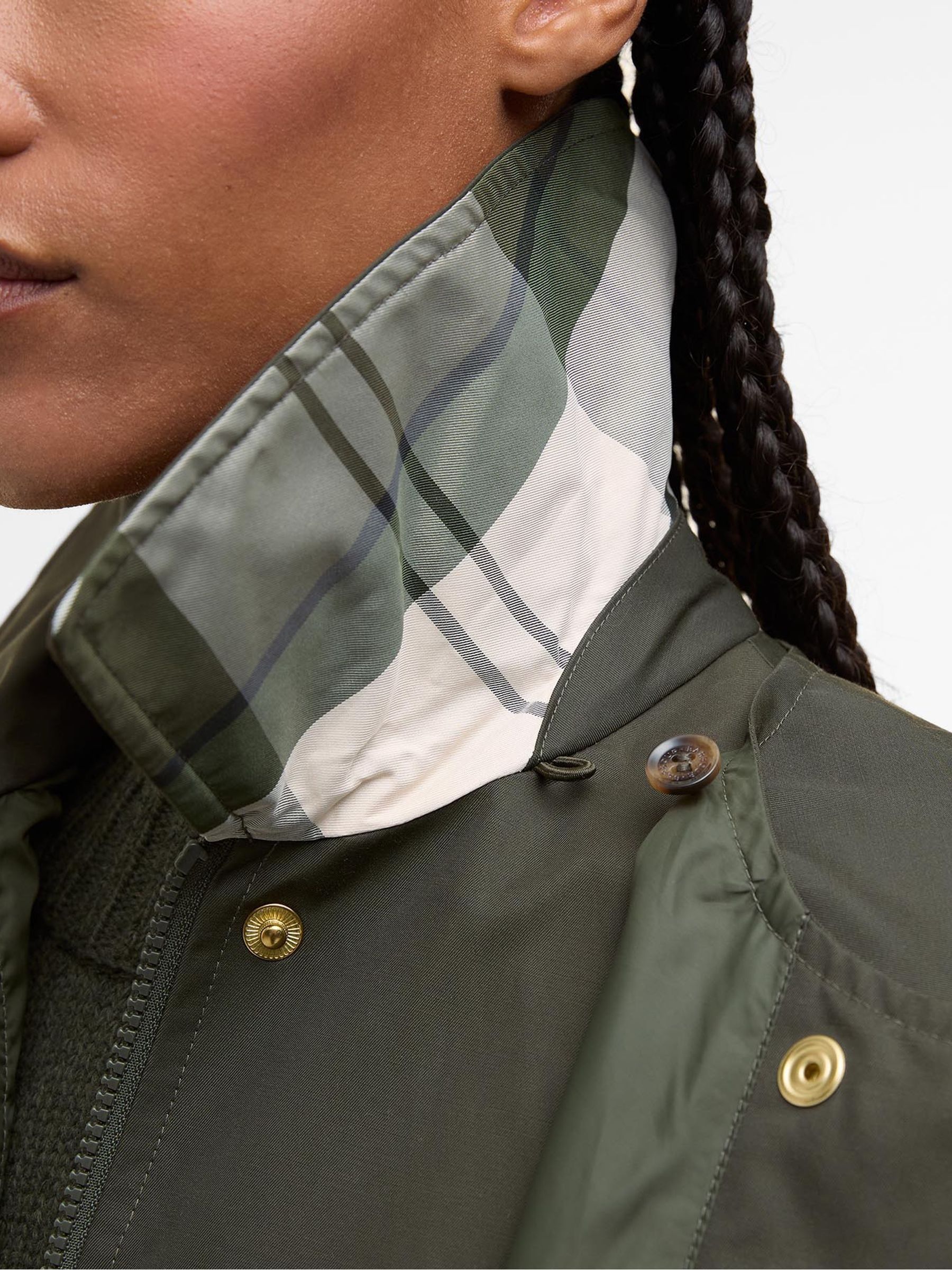 Buy Barbour® Green Fia Showerproof Cape Jacket from the Next UK online shop