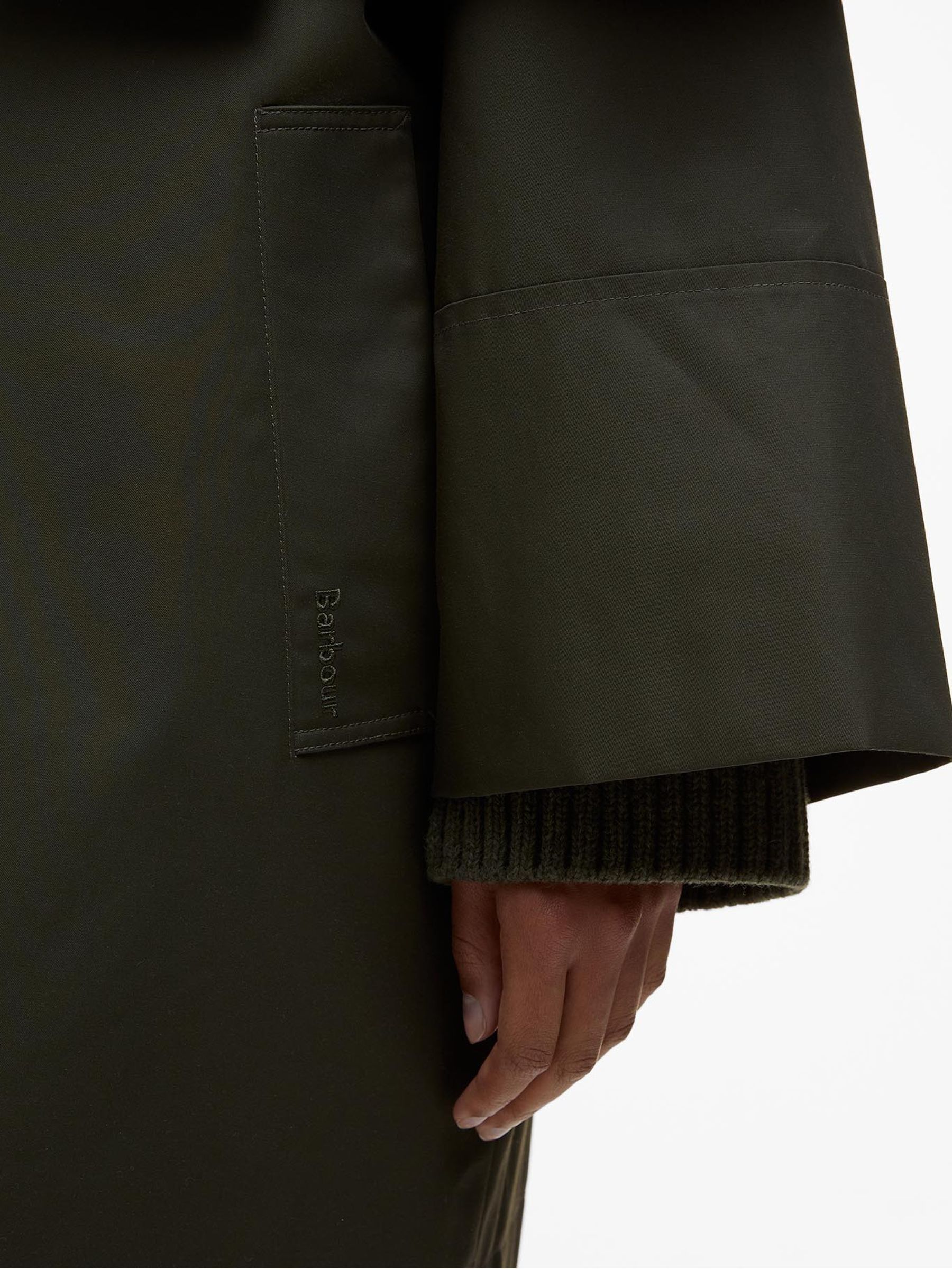 Buy Barbour® Green Fia Showerproof Cape Jacket from the Next UK online shop