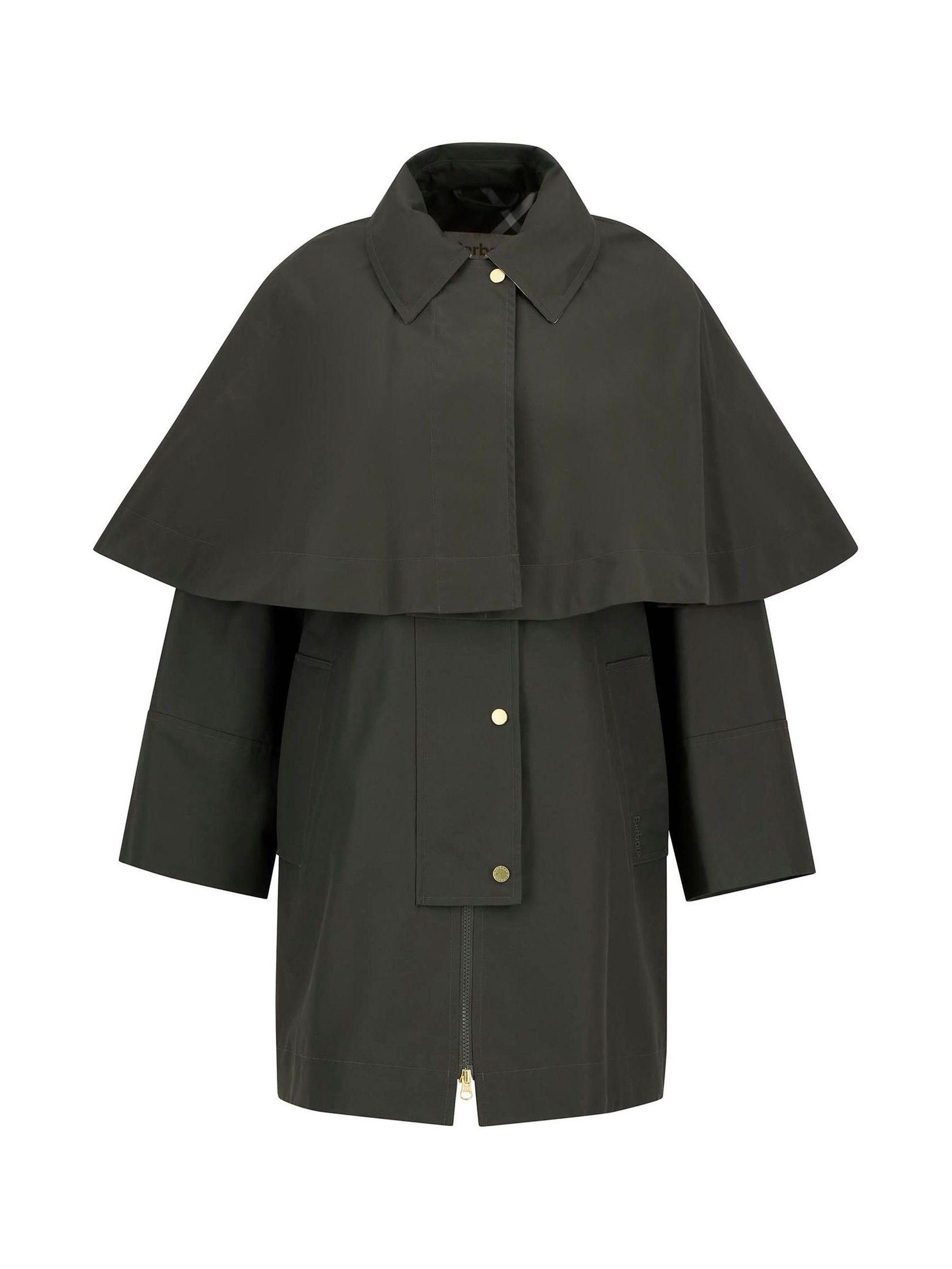 Buy Barbour® Green Fia Showerproof Cape Jacket from the Next UK online shop