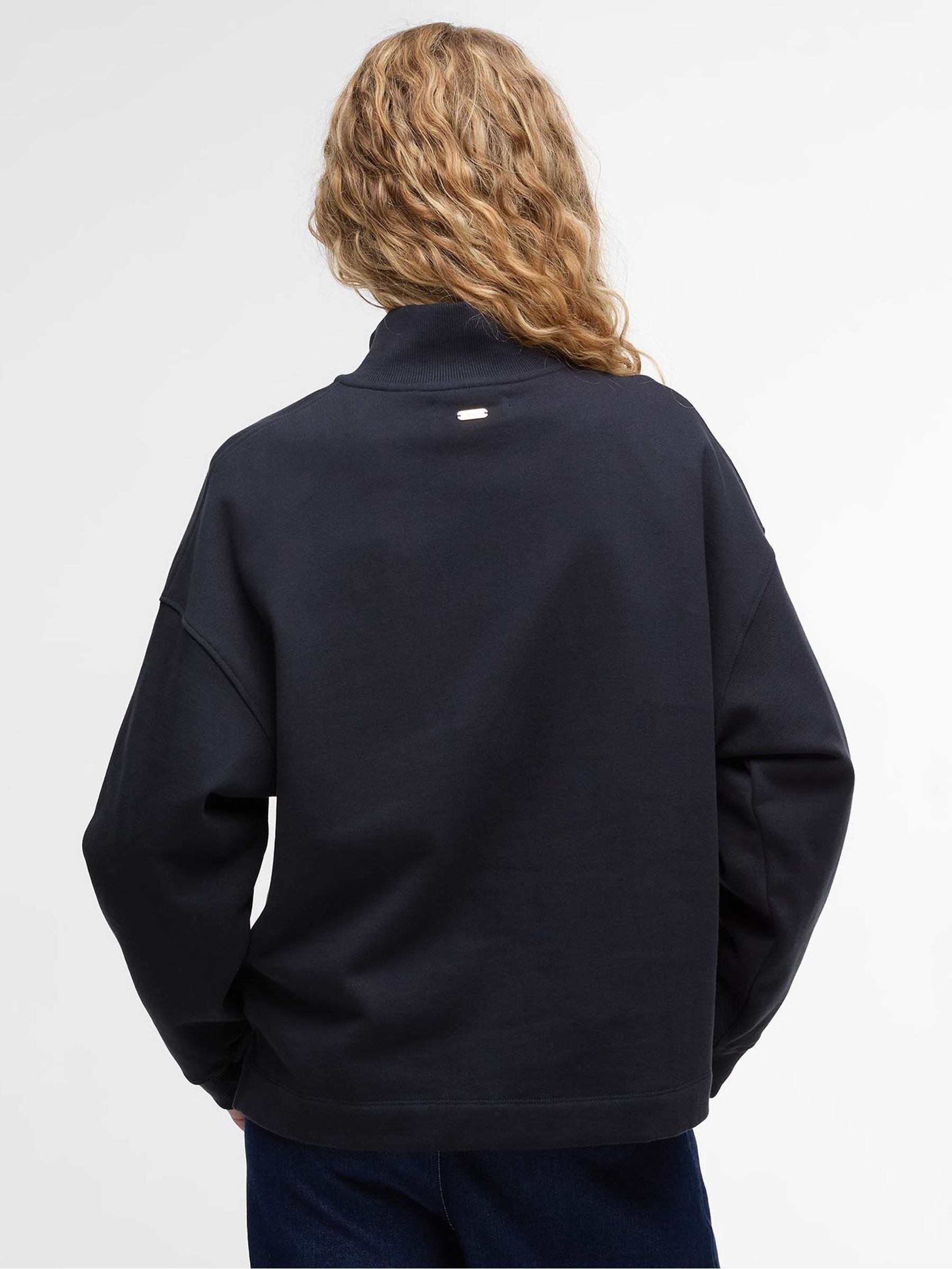 Buy Barbour® Blue Sara Half Zip Sweatshirt from the Next UK online shop