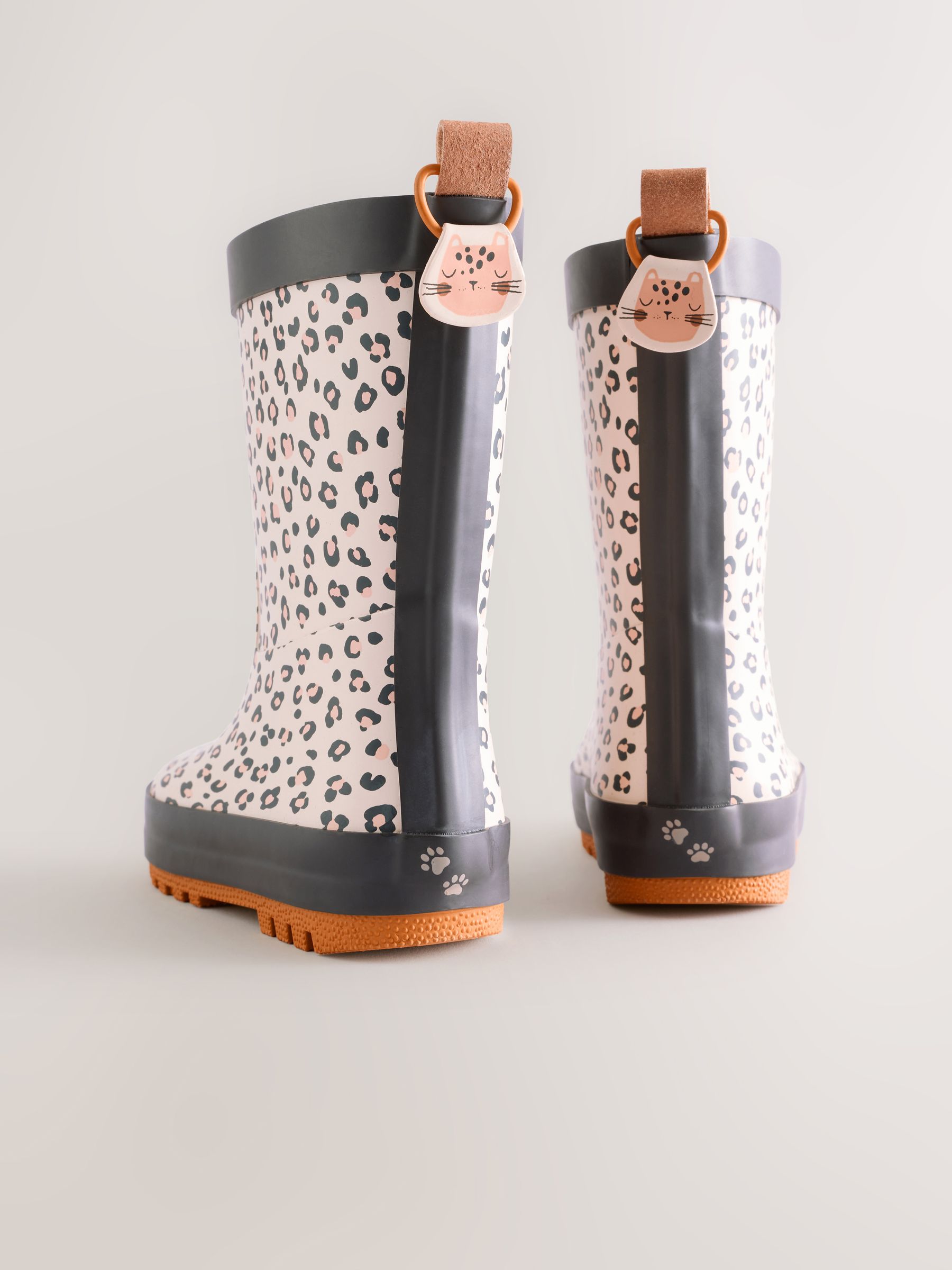 Buy Neutral Leopard Wellies from the Next UK online shop