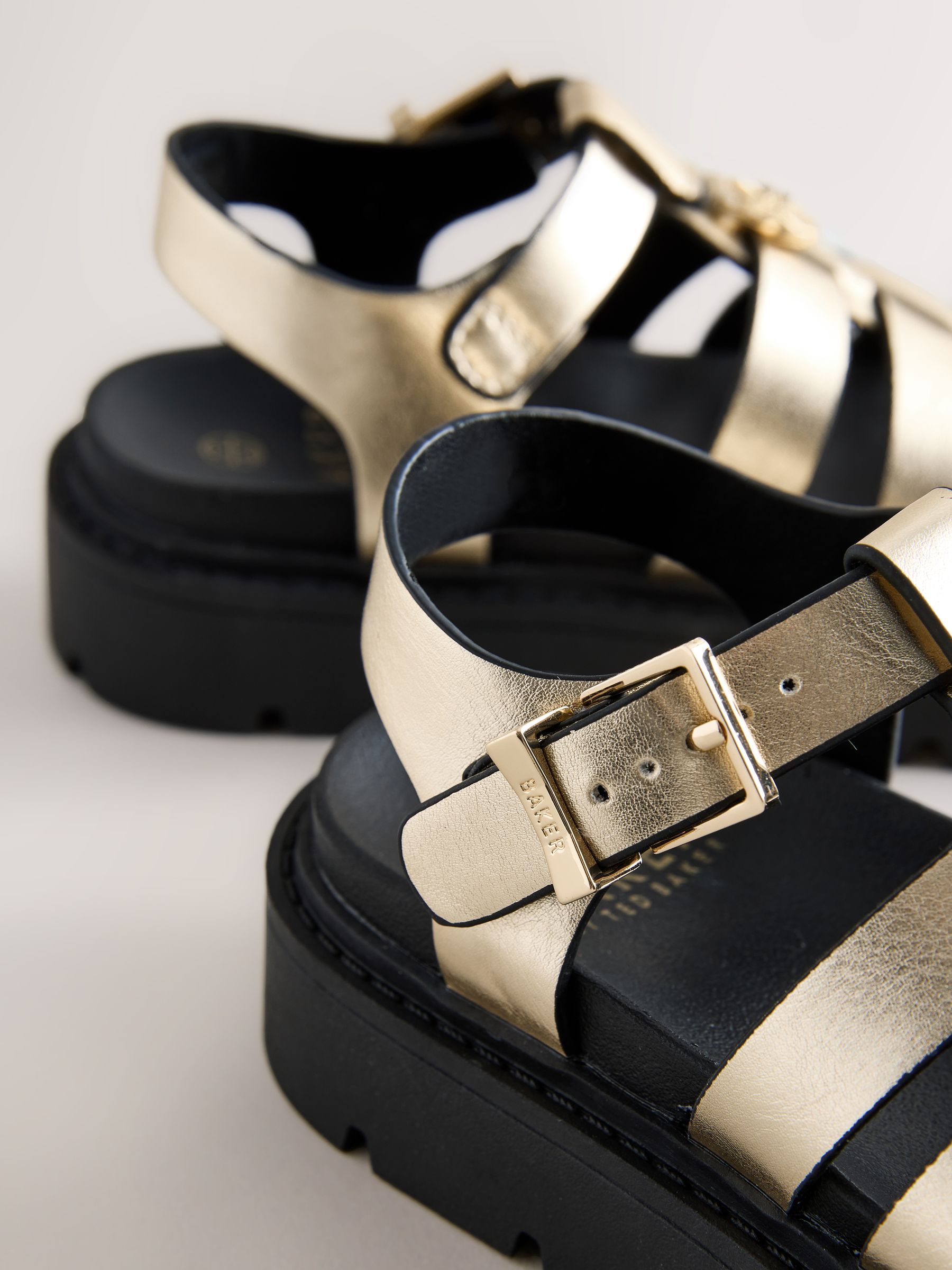 Buy Baker by Ted Baker Chunky Platform Sandals from the Next UK online shop