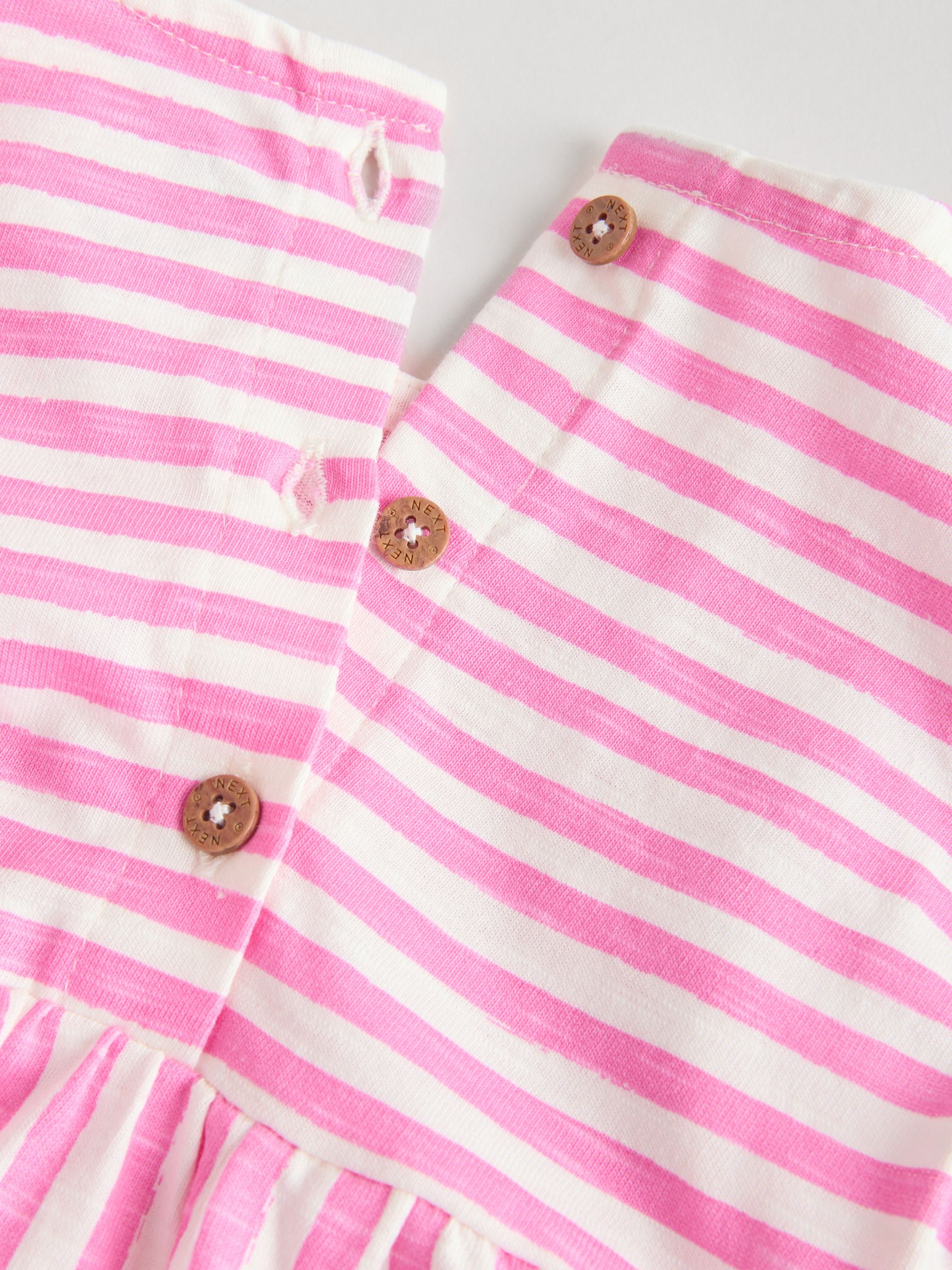 Buy Multi Bright Colour Stripe Baby Rompers 3 Pack from the Next UK ...