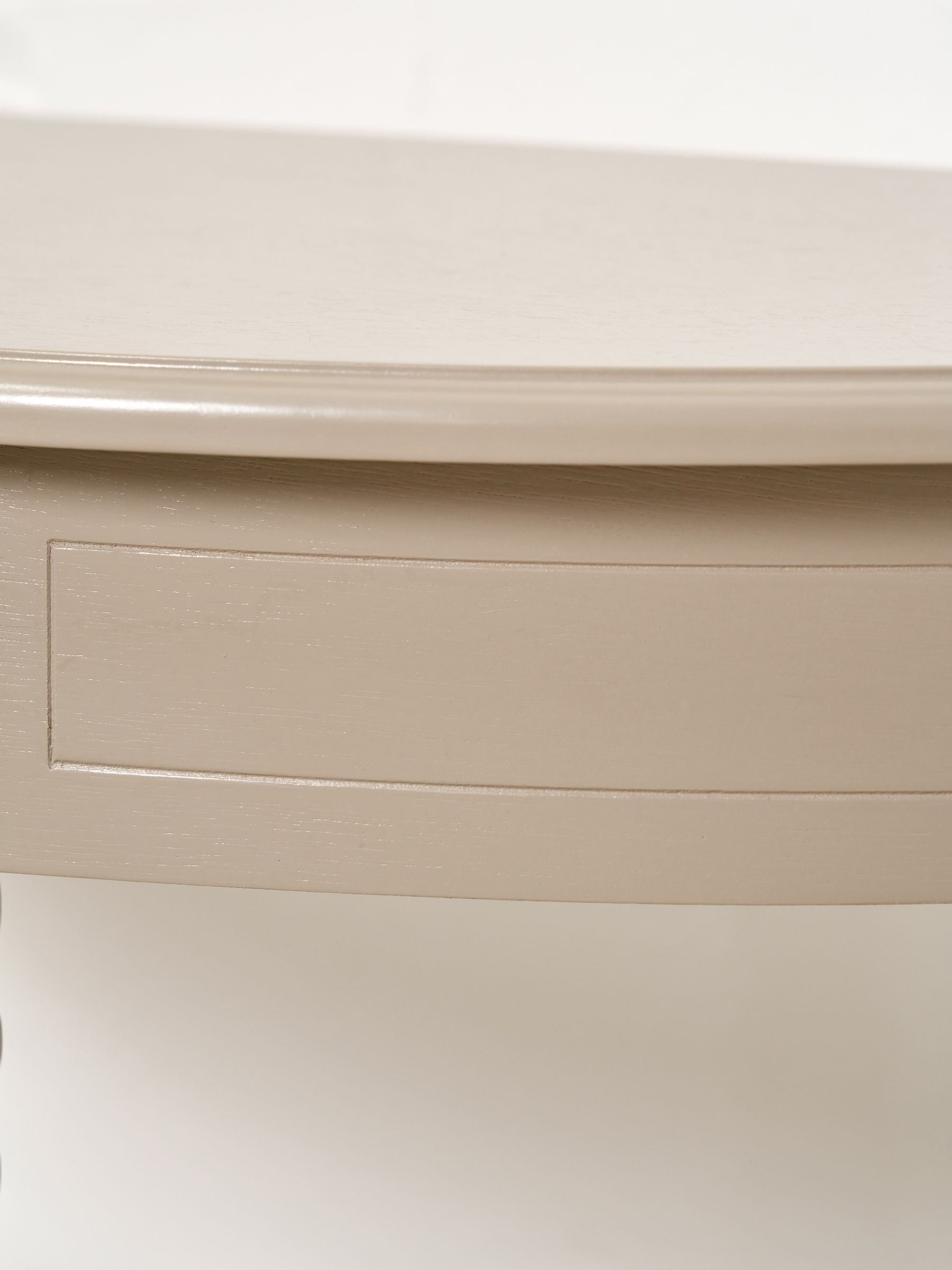 Buy Pacific Cream Heritage Pine Wood Half Moon Console Table from the ...