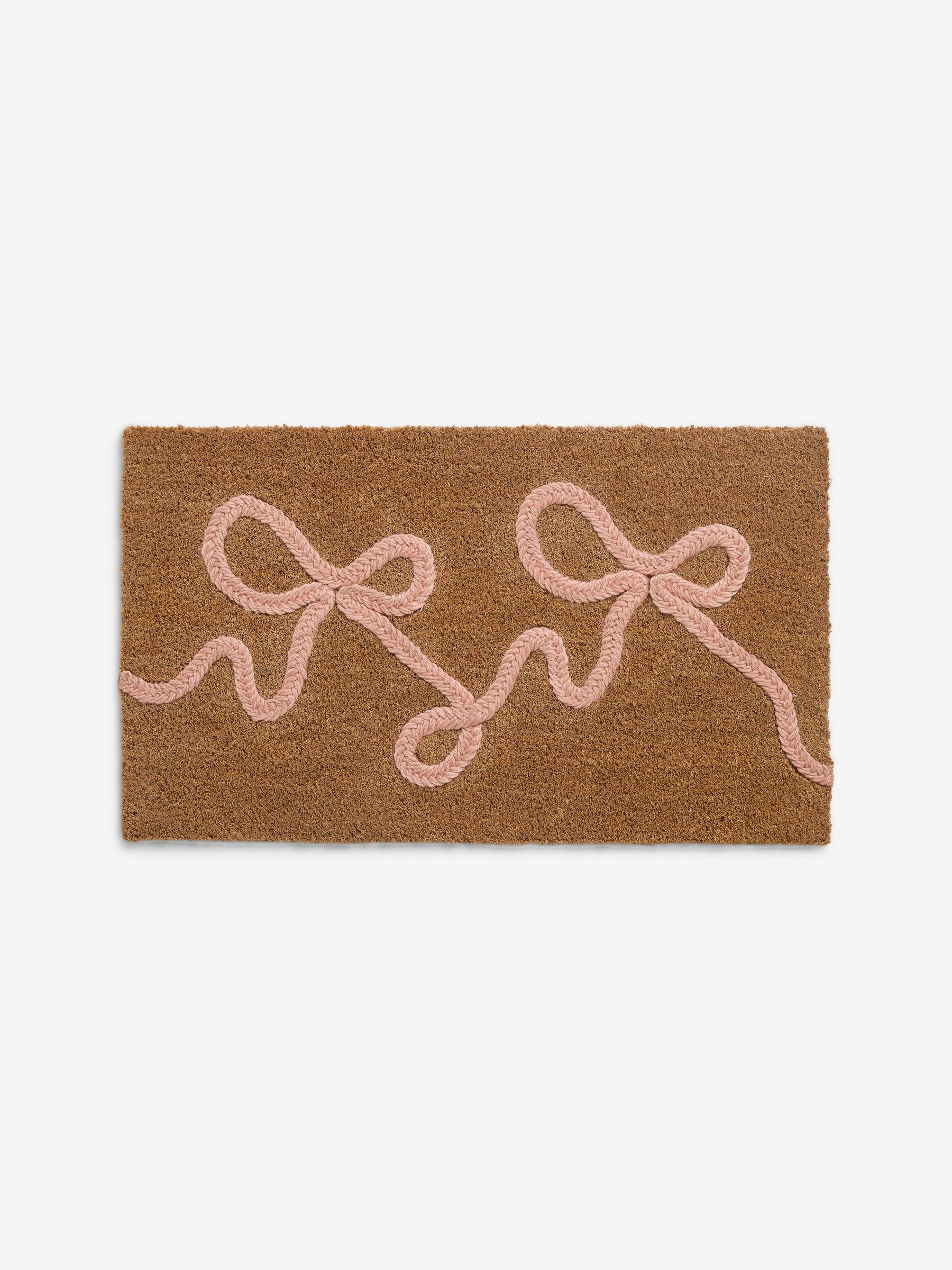 Buy Natural Braided Bow Coir Doormat from the Next UK online shop