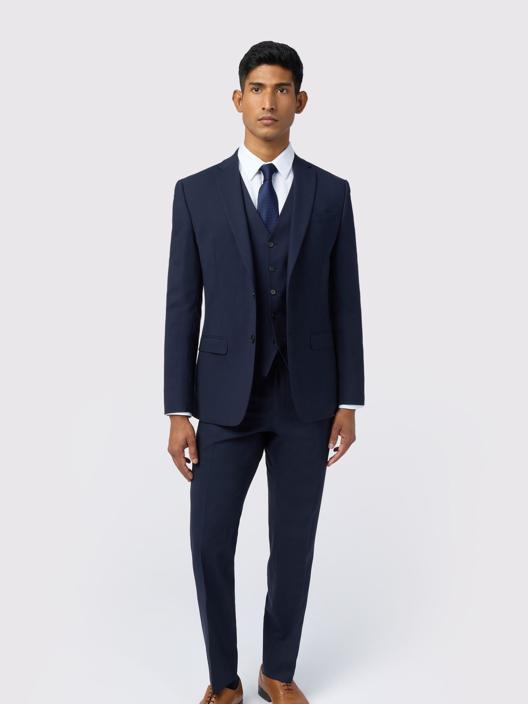 Buy Ted Baker Tailoring Blue Performance Panama Jacket from the Next UK ...
