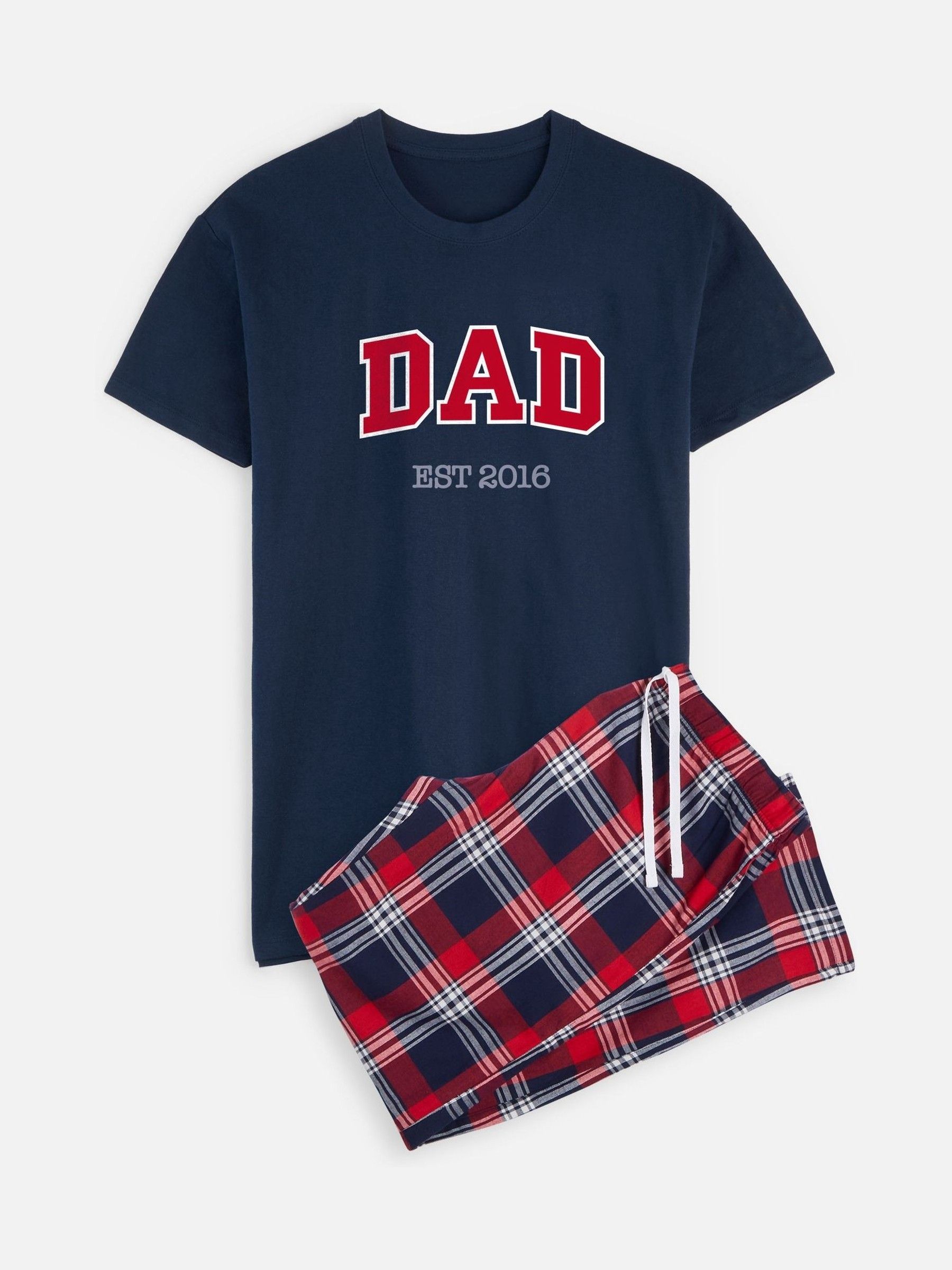 Buy Personalised Mens Dad Pyjamas by Stitch Style from the Next UK ...