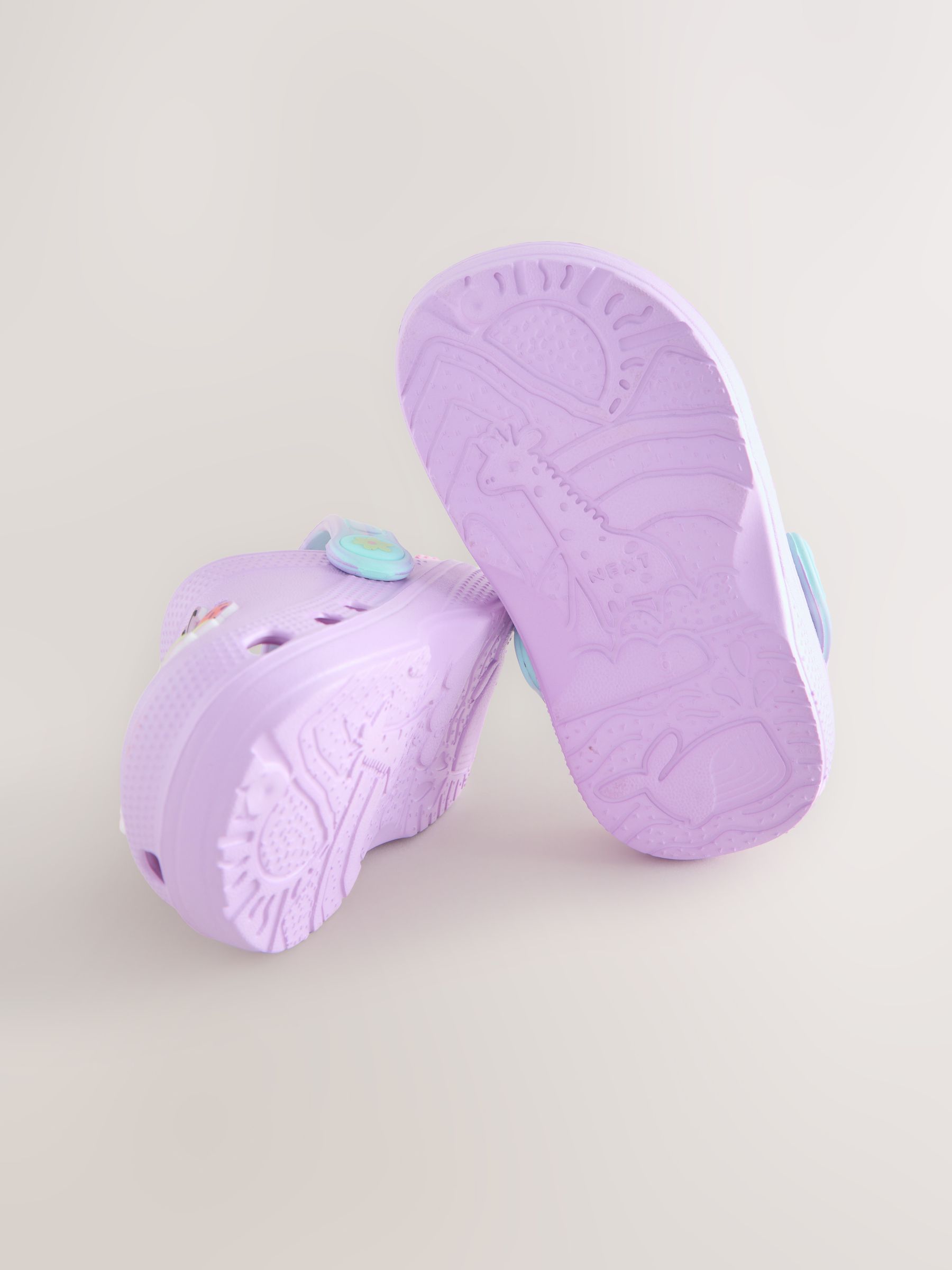 Buy Lilac Purple Animal Character Clogs from the Next UK online shop