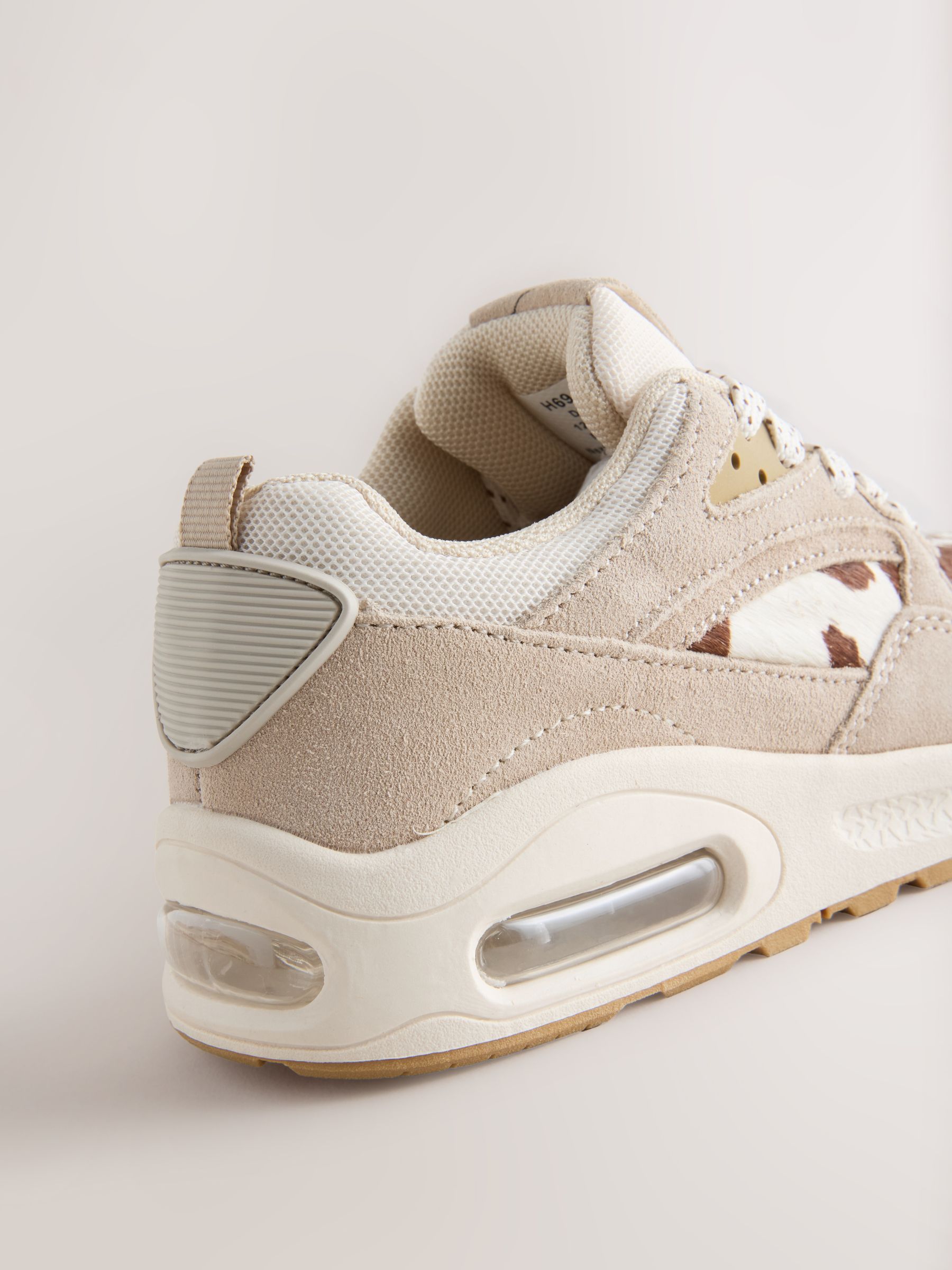 Buy Cow Print Lace-up Bubble Trainers from the Next UK online shop