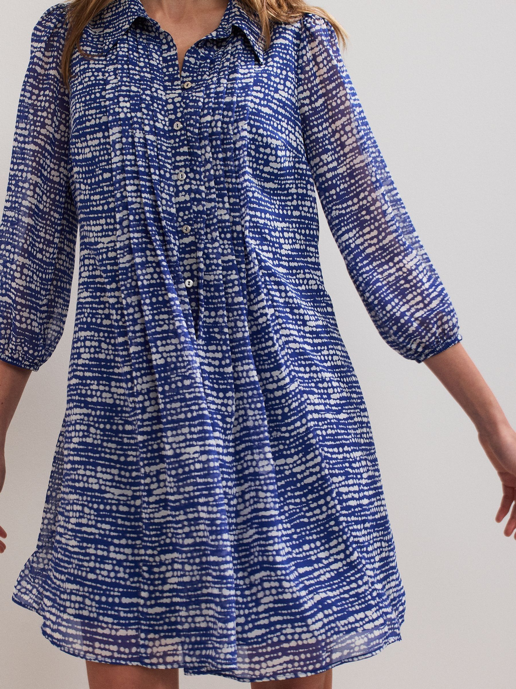 Buy Phase Eight Blue Darley Tunic Dress from the Next UK online shop