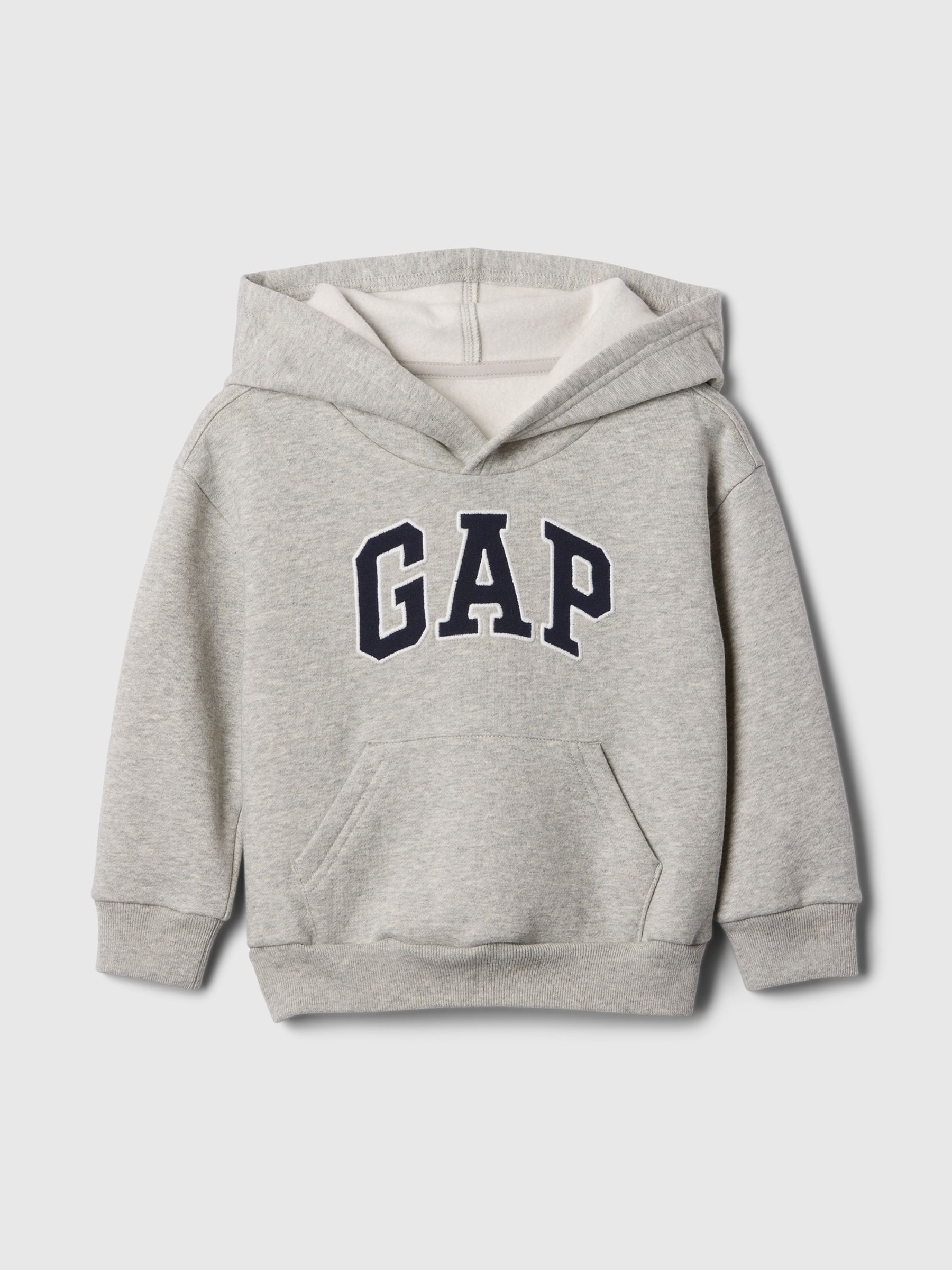 Buy Gap Light Grey Relaxed Logo Hoodie (6mths-5yrs) from the Next UK ...