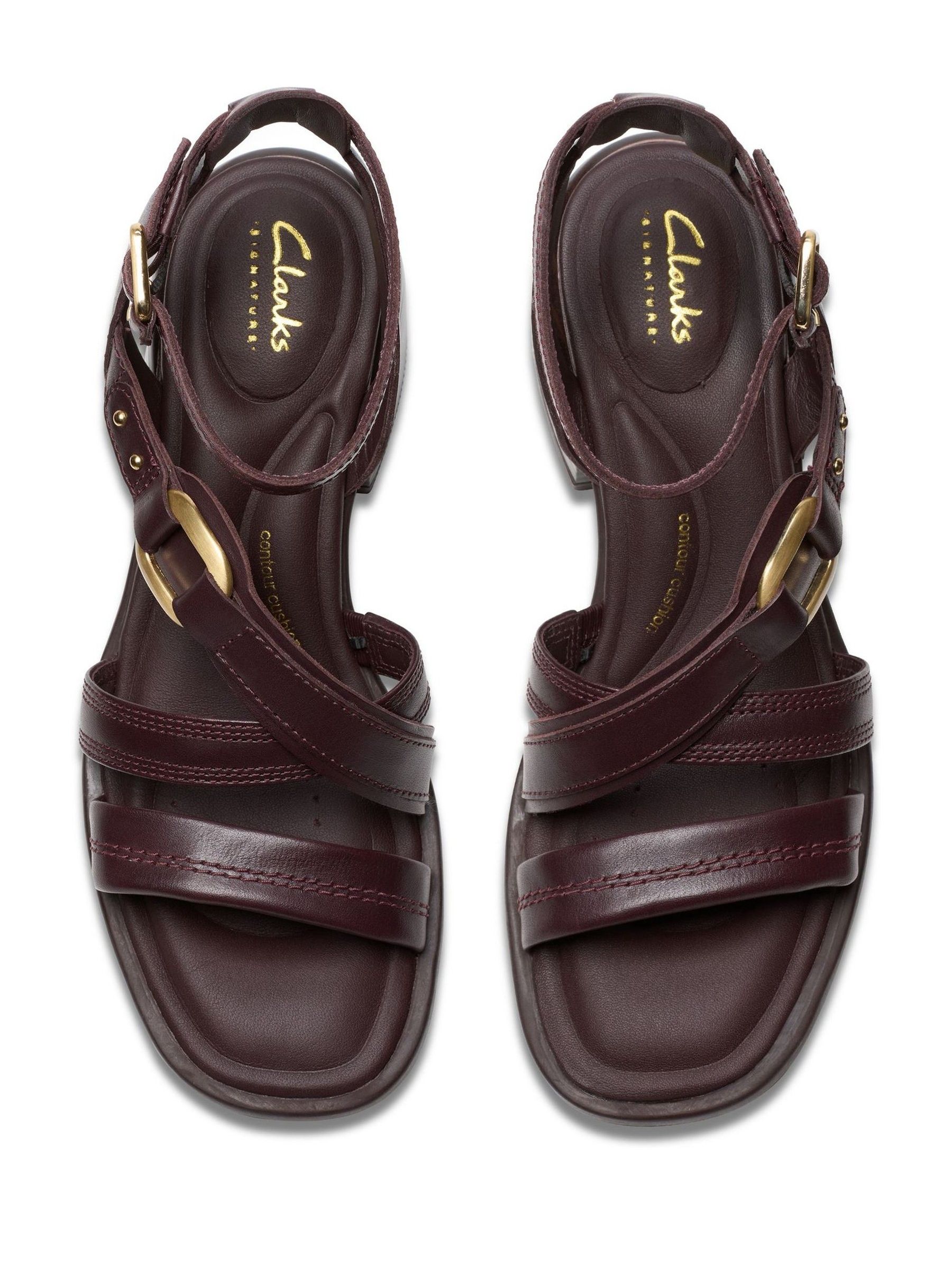 Buy Clarks Red Morwyn Strap Sandals from the Next UK online shop