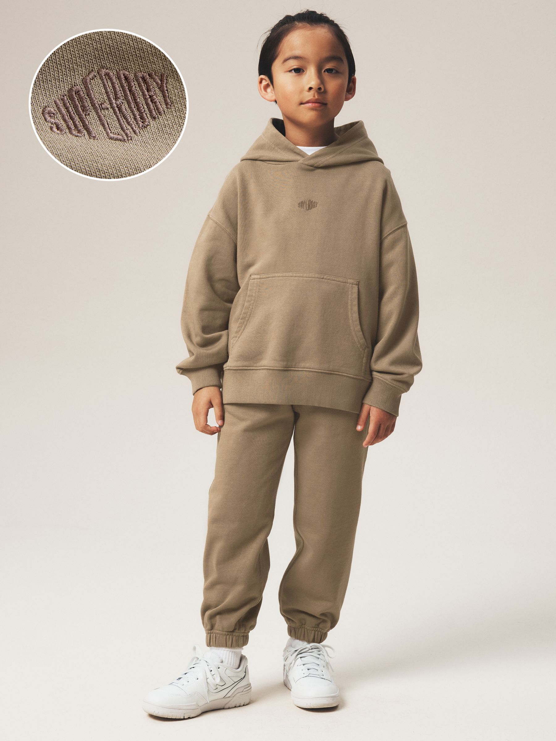 Buy Superdry Brown Sweat Set from Next Saudi Arabia