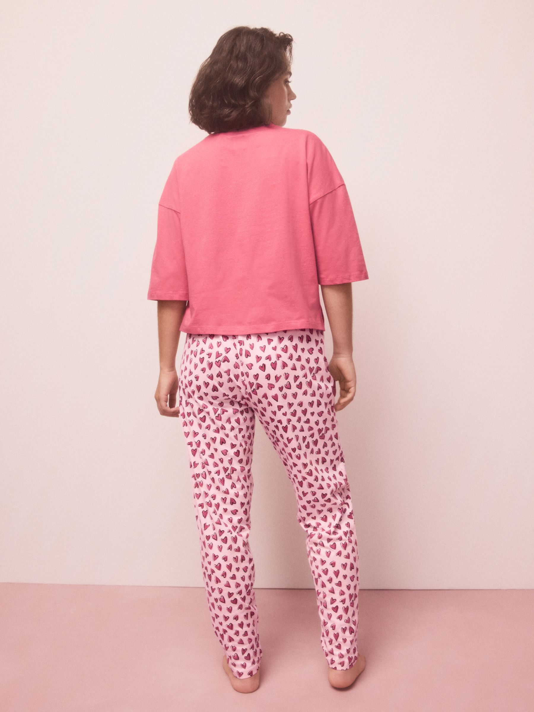 Buy Red Heart Cotton Short Sleeve Pyjamas from the Next UK online shop