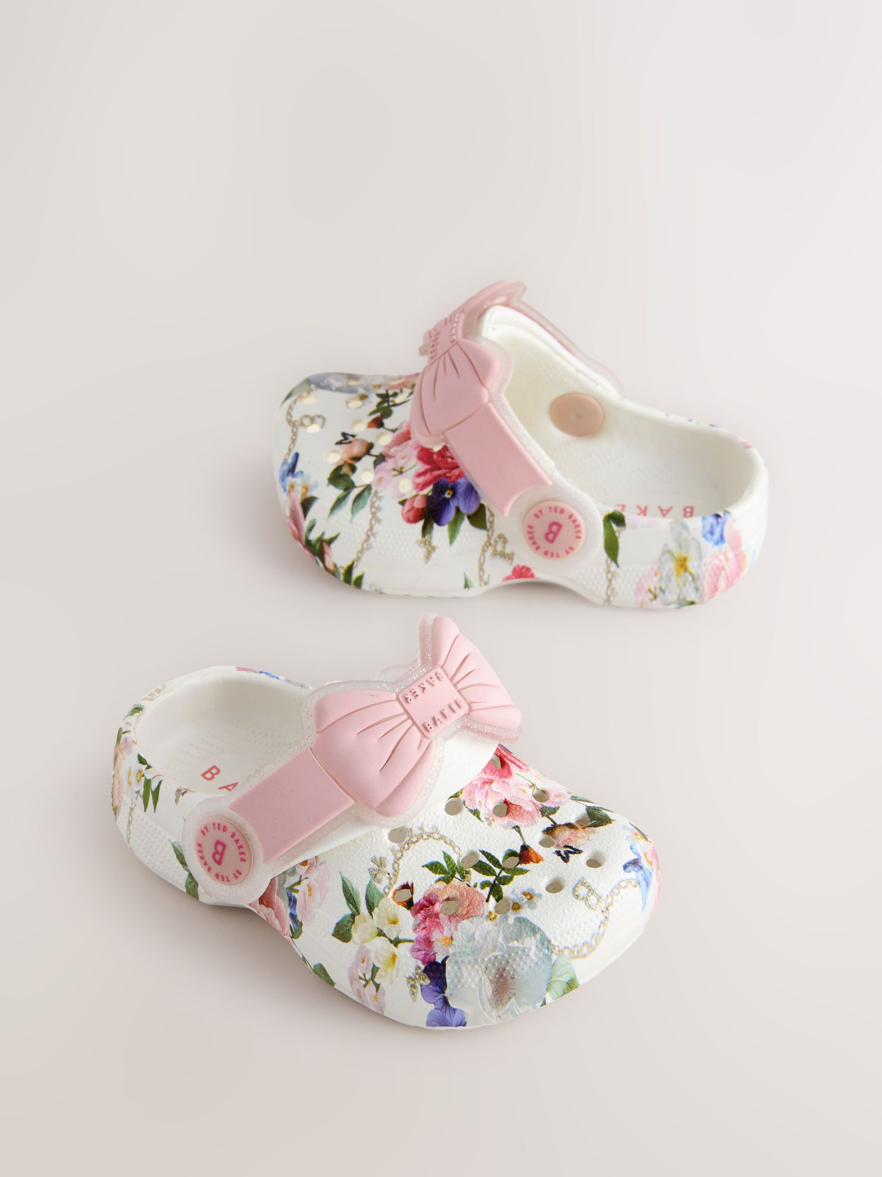 Buy Baker by Ted Baker Baby Girls Clog Sandals With Bow from the Next ...