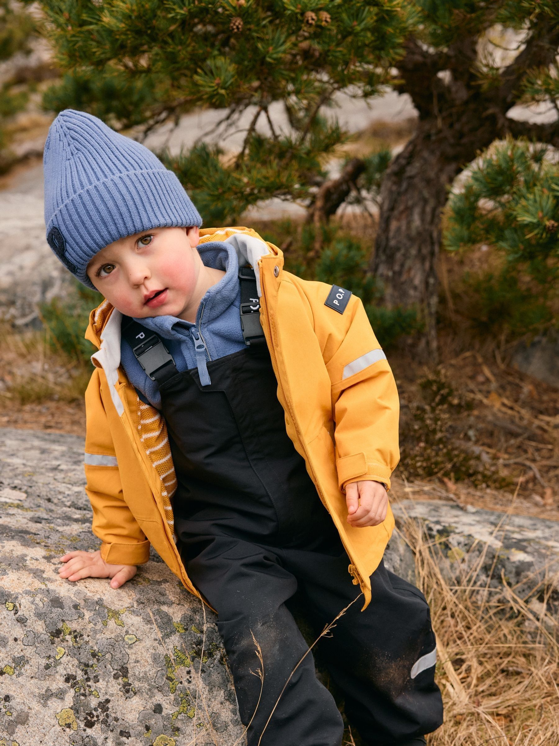 Buy Polarn O. Pyret Yellow Waterproof Shell Coat from Next Hong Kong